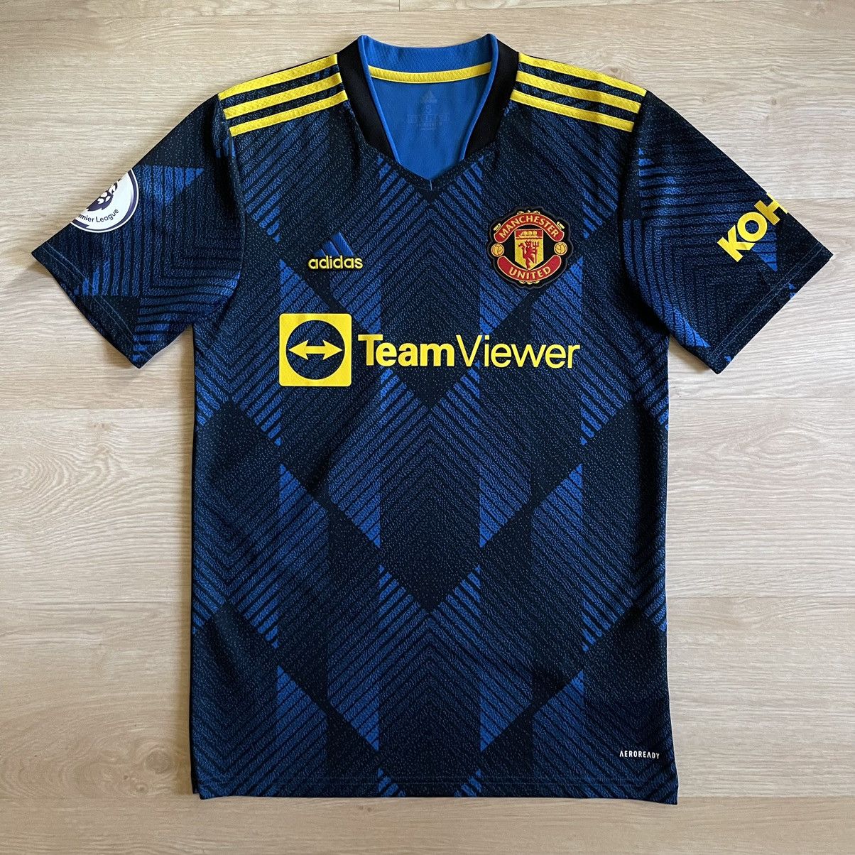 Adidas MANCHESTER UNITED ADIDAS 2021/2022 SOCCER JERSEY #7 RONALDO ...