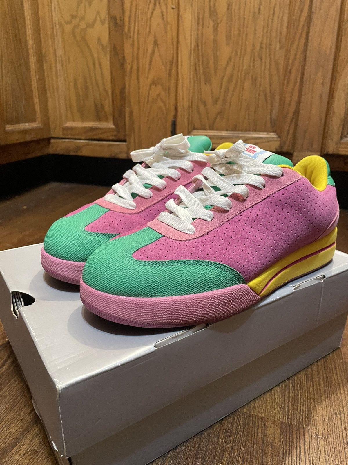 Icecream × Reebok BBC Ice Cream Boardflip 1 Reverse Watermelon 2006 ...