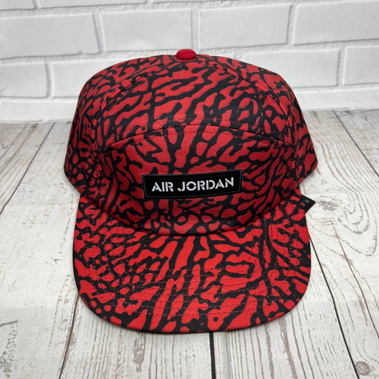 Jordan Brand Air Jordan Cement Elephant 5 Panel Hat Strapback Cap Men ...