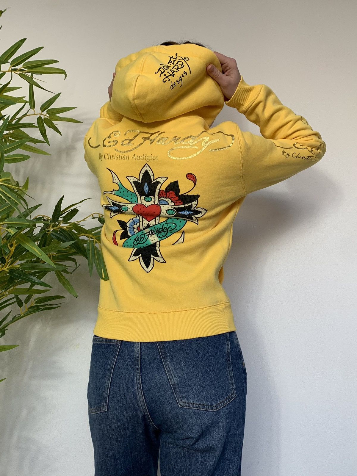 Christian Audigier × Ed Hardy × Vintage VINTAGE ED HARDY CROSS 2000s ...