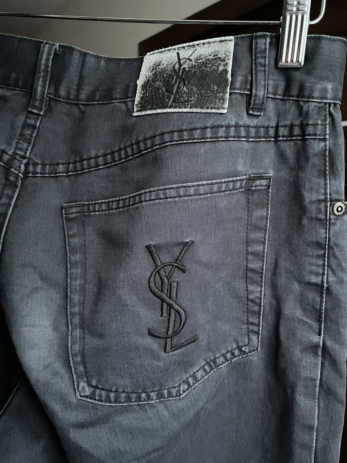 Vintage × Yves Saint Laurent YSL denim jeans | Grailed