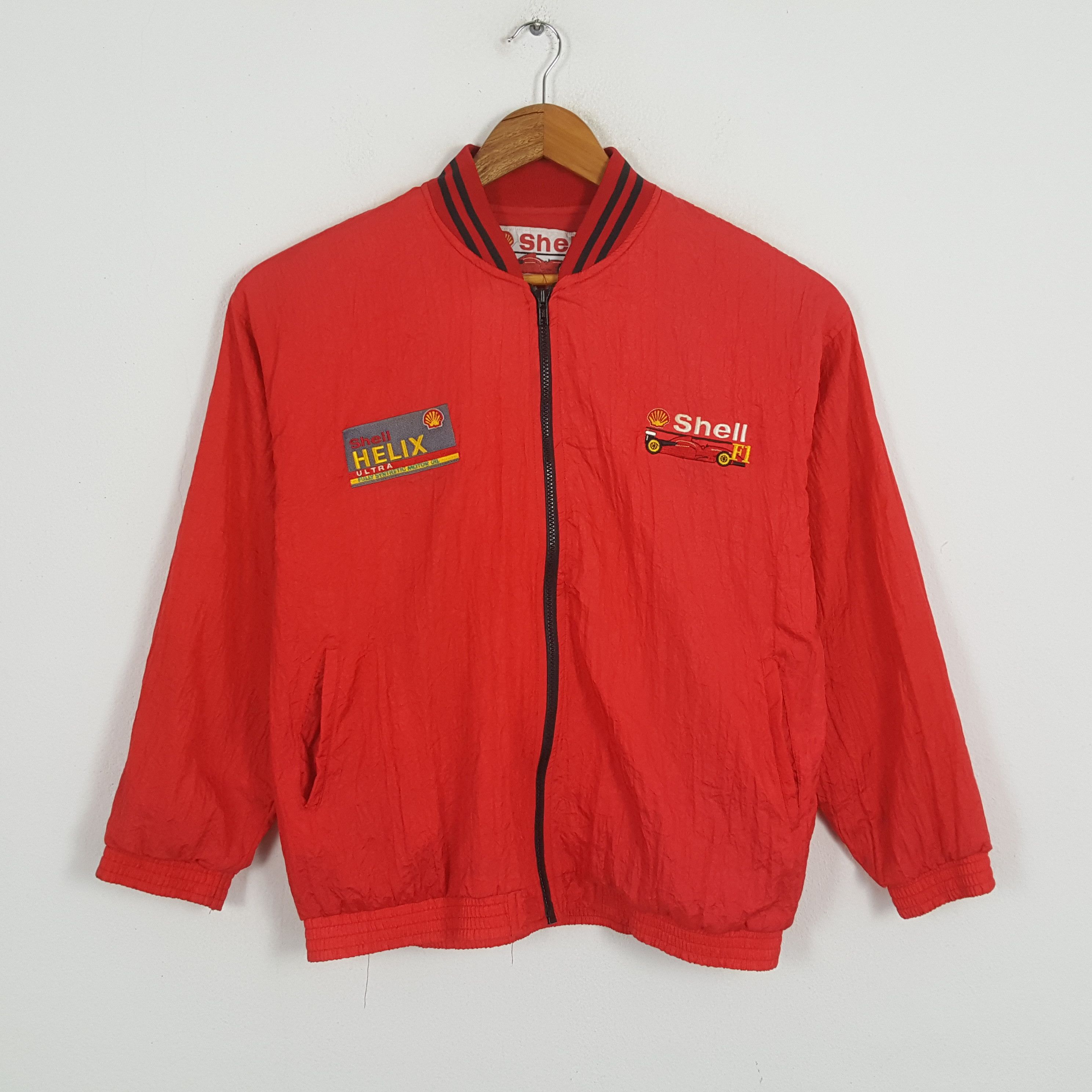 Ferrari × Vintage Vintage SHELL FORMULA 1 Ferrari Racing Team Jacket ...