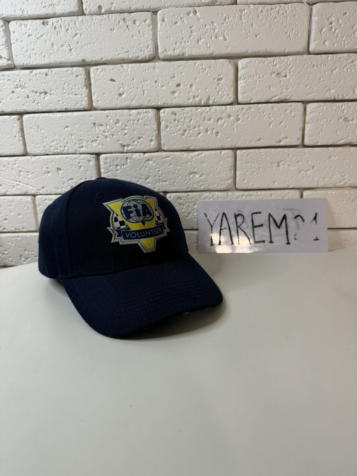 Vintage FIA volunteer cap hat | Grailed