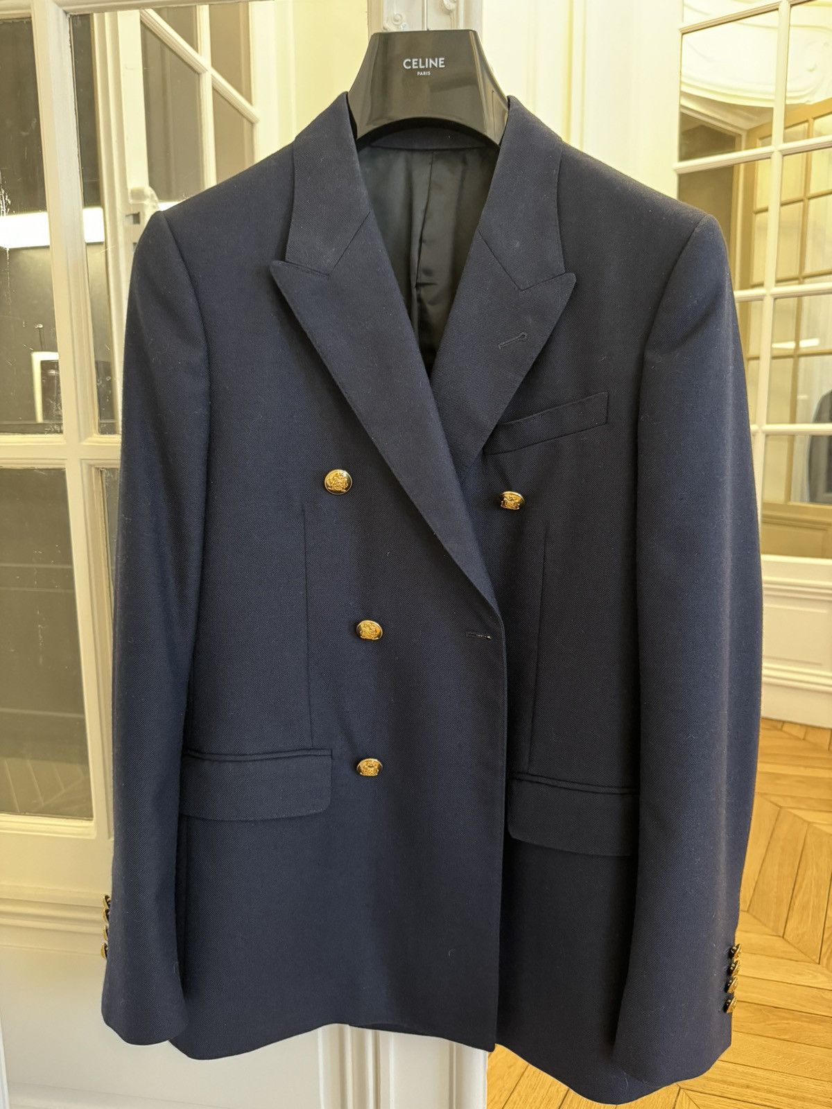 Celine Celine CLASSIC DIAGONAL WOOL JACKET | Grailed