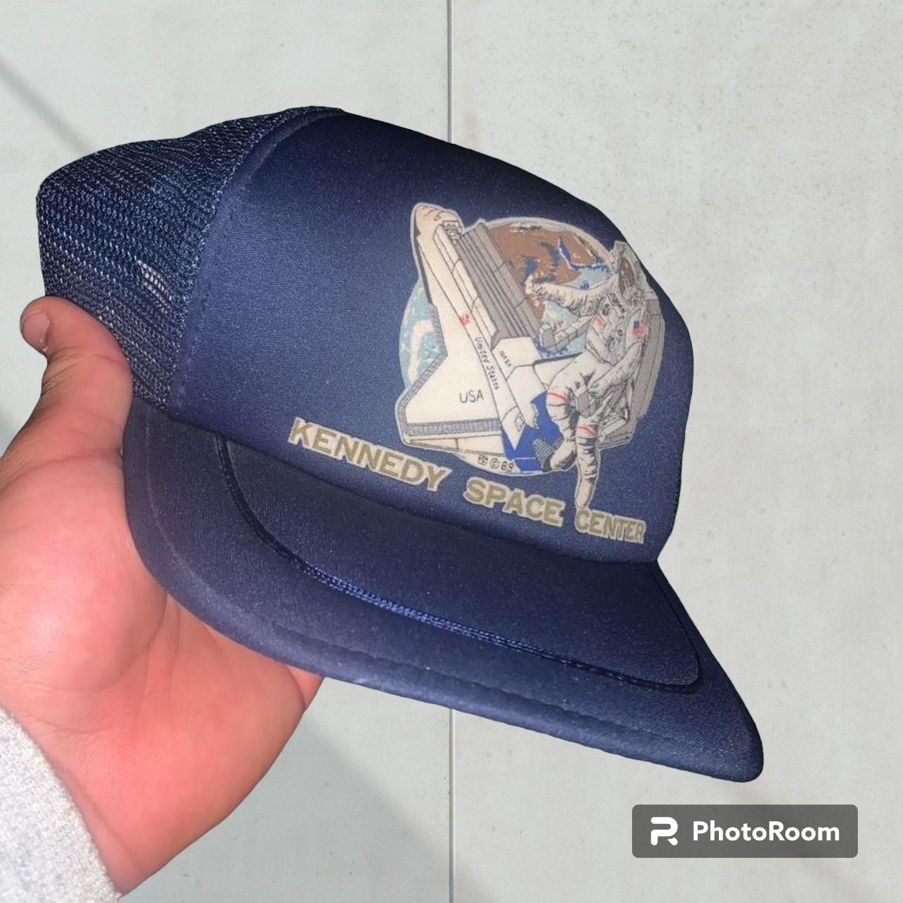 Vintage Vtg 80S 90S Kennedy Space Center Florida Nasa Spaceship Mesh ...