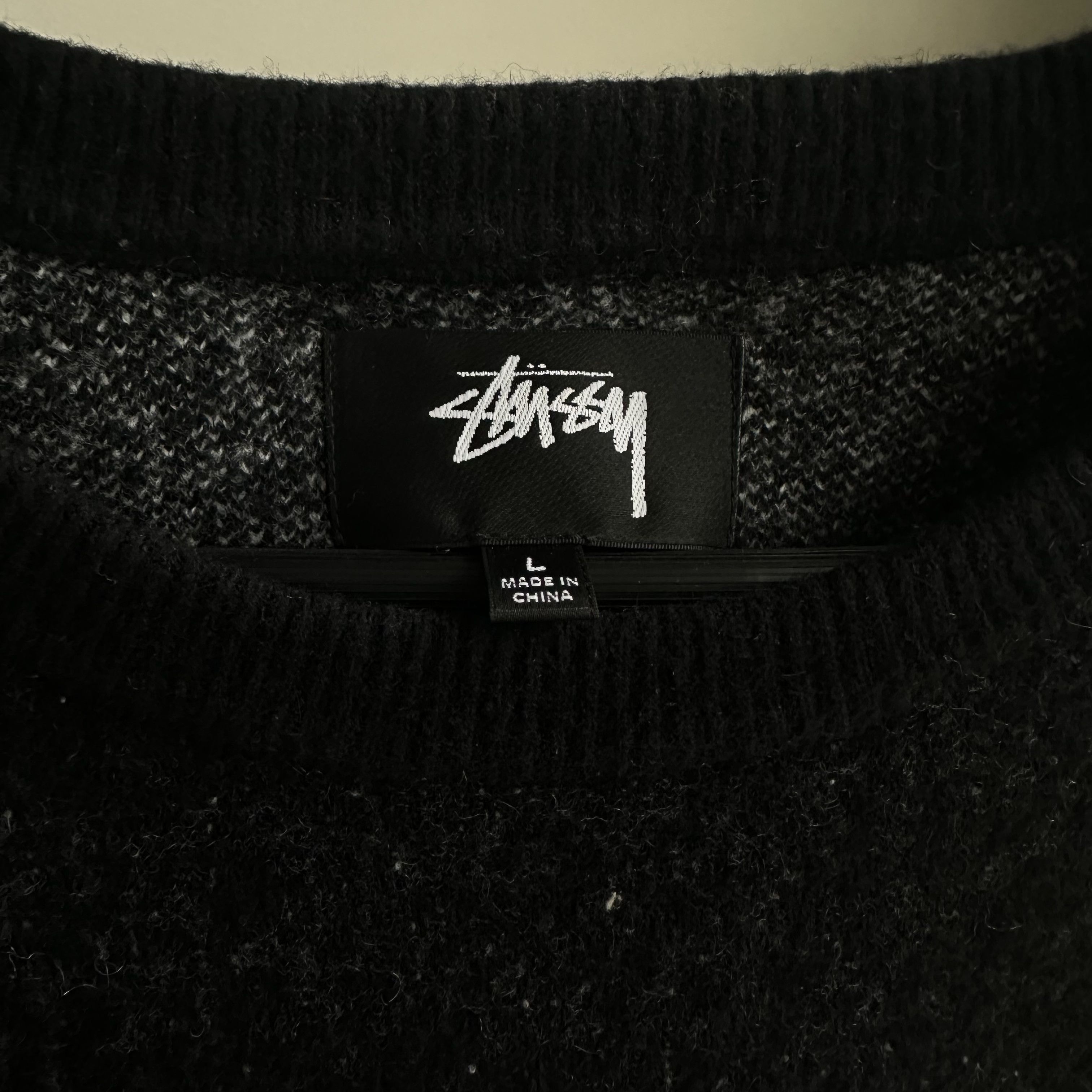 Stussy Brushed Knit Sweater | Grailed
