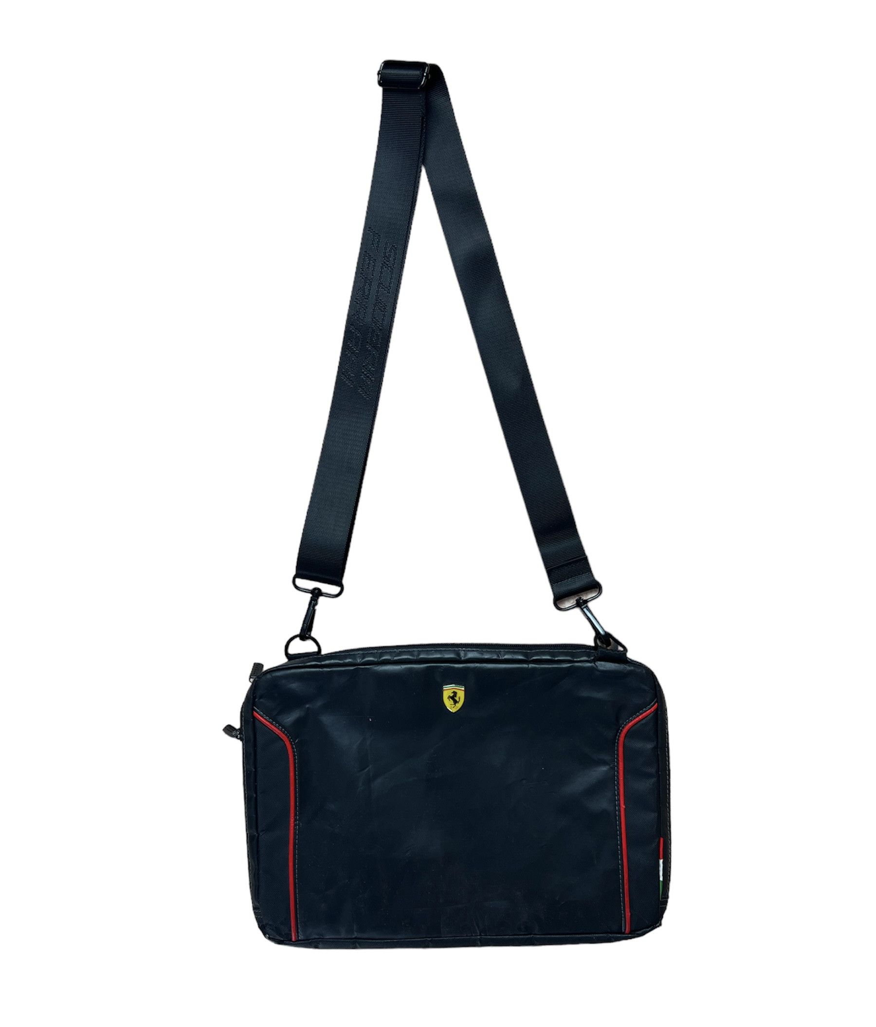 Leather Ferrari Leather notebook Bag💥🔥 | Grailed