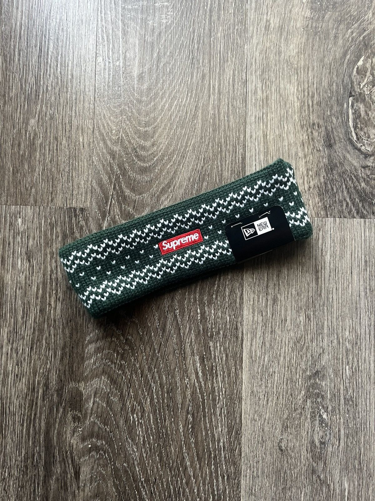 Supreme Supreme New Era Arc Logo Headband FW17 (2017) | Grailed