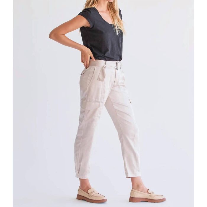 Sanctuary SANCTUARY Classy Cargo Trouser Pant In Toasted Marshmallow ...