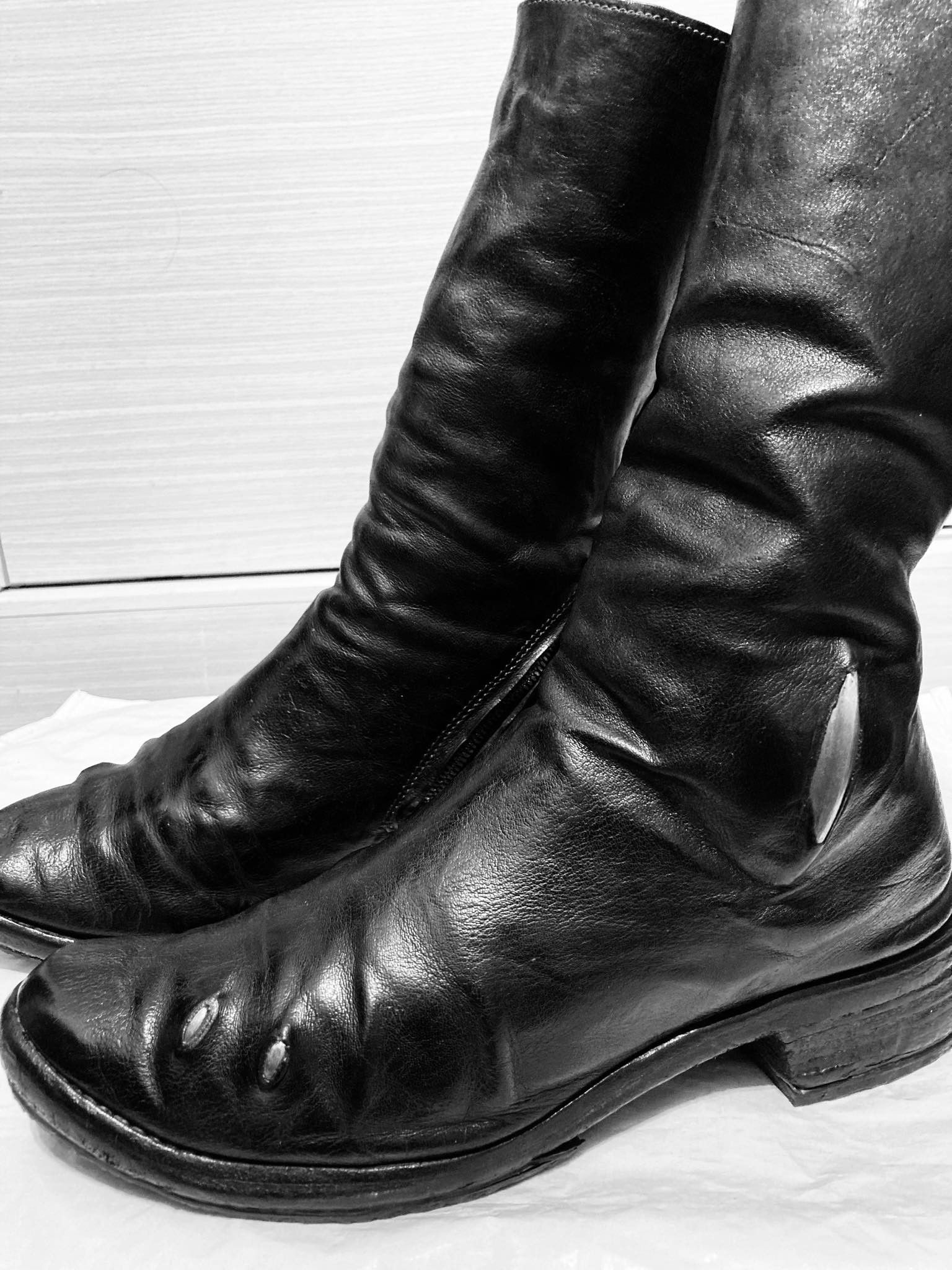 Carol Christian Poell Carol Christian Poell ONE PIECE PROSTHETIC BOOT ...