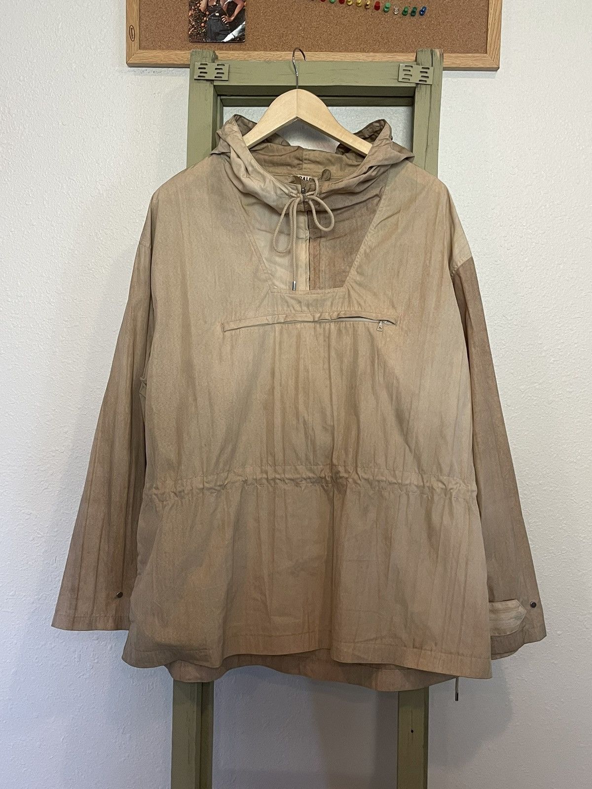 Auralee Streak Dyed Nylon Parka | Grailed