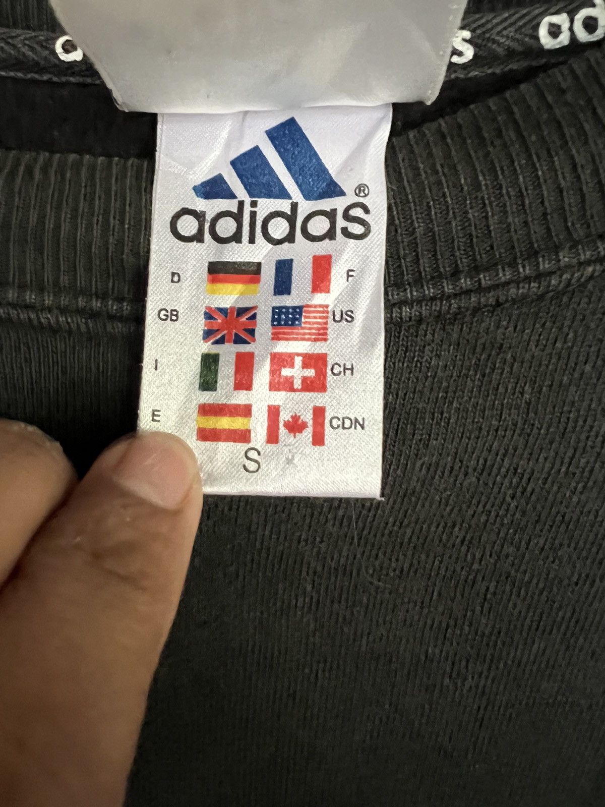 Adidas Vintage Adidas Small Logo Sweatshirt | Grailed