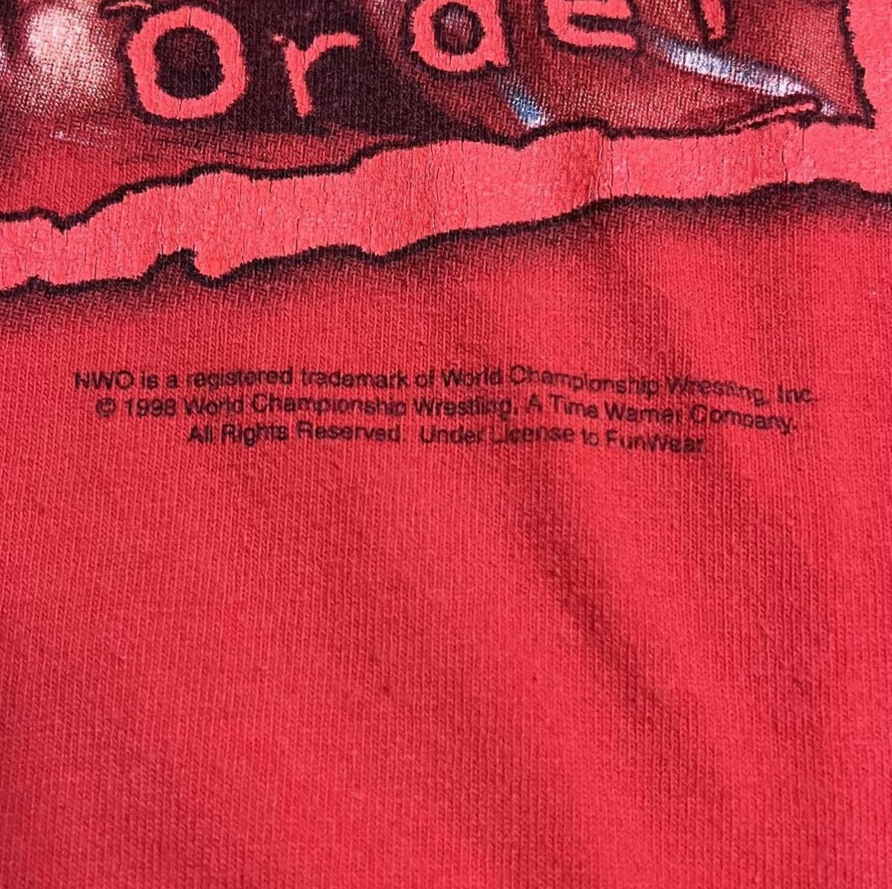 WCW/nWo Vintage 90 WCW SCOTT HALL & KEVIN NASH OUTSIDERS T-SHIRT | Grailed