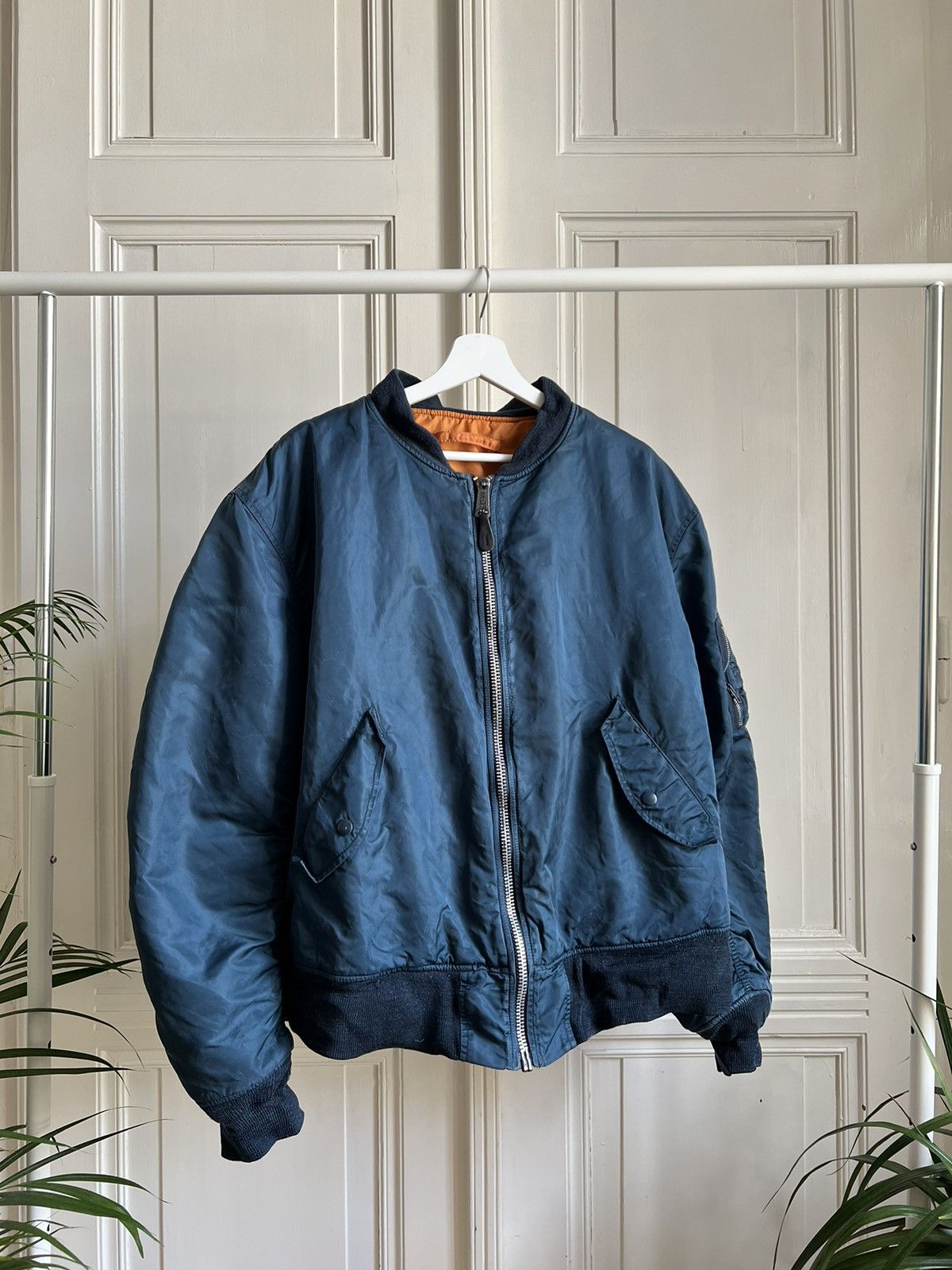 Alpha Industries × Made In Usa × Vintage Alpha Industries Vintage MA-1 ...