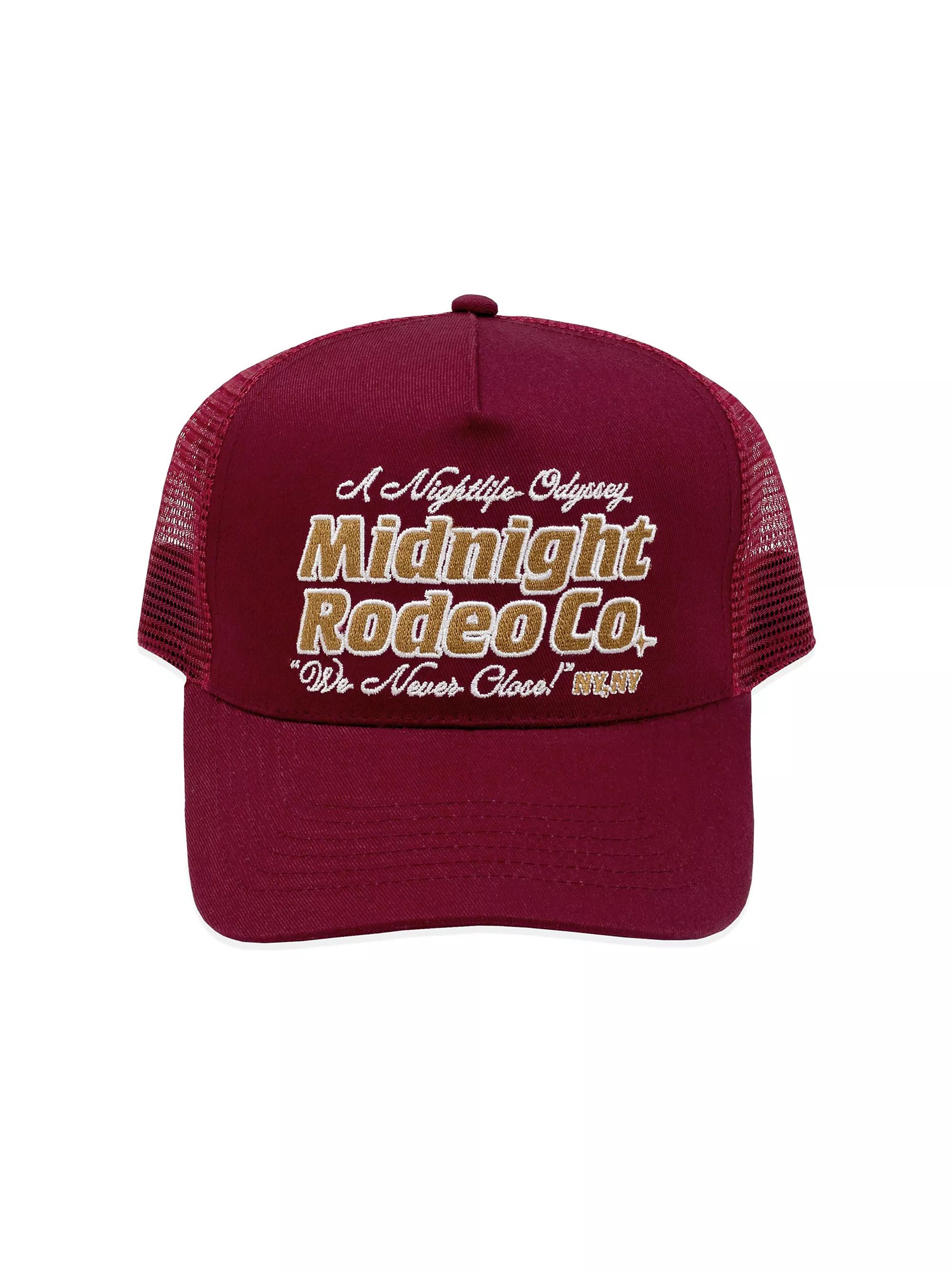 MIDNIGHT RODEO Midnight Rodeo Nightlife Odyssey Mesh Trucker Hat | Grailed