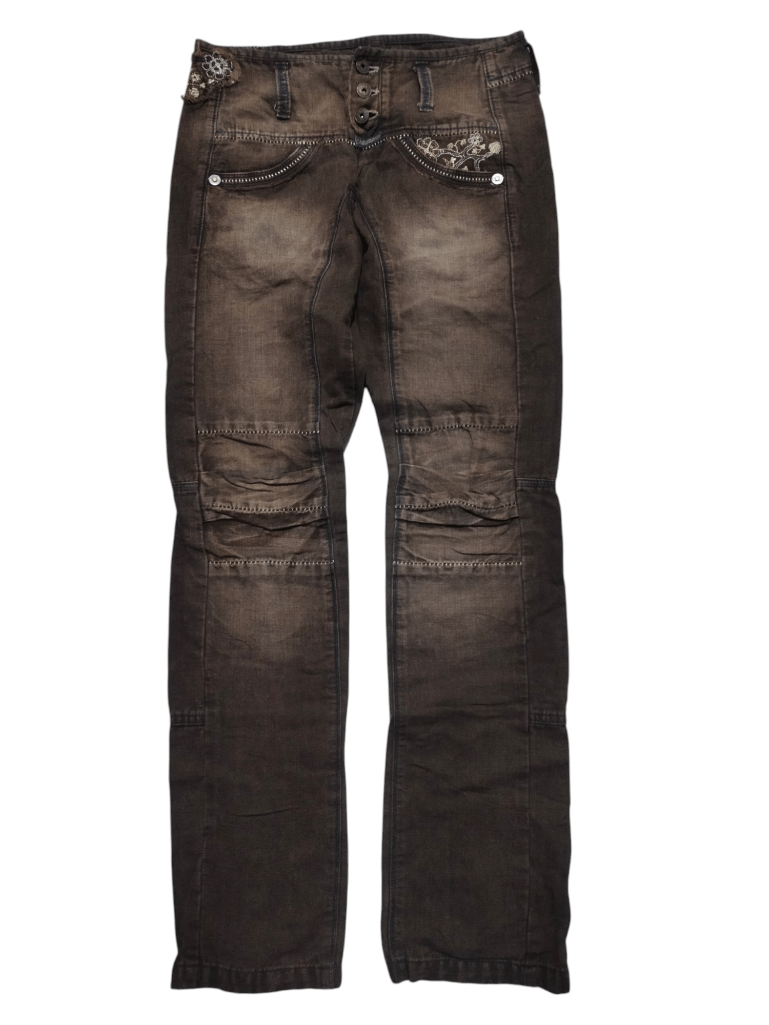 If Six Was Nine × KMRii × Marithe + Francois Girbaud Marithe francois Girbaud mud wash pants ...
