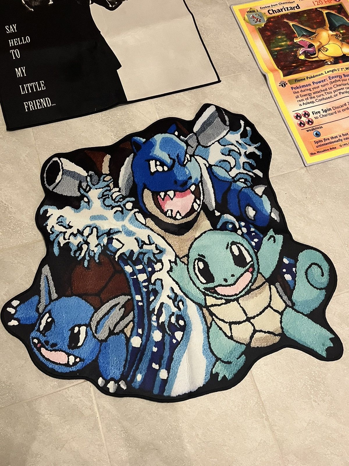 Pokemon Pokémon Squirtle Evolution Rug | Grailed