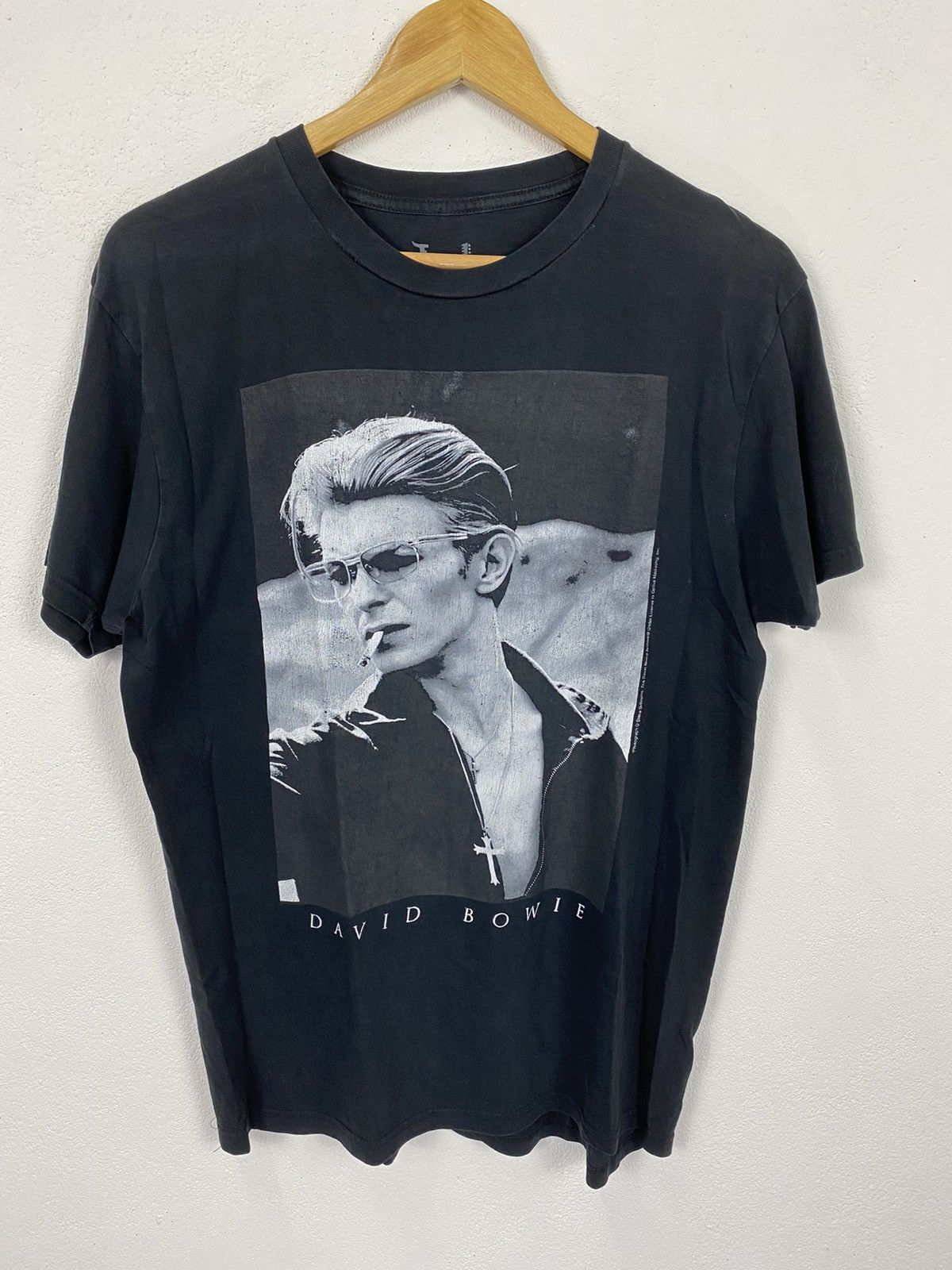 Band Tees × Vintage 🔥Rare🔥David Bowie Jesus Salib Short Sleeve | Grailed
