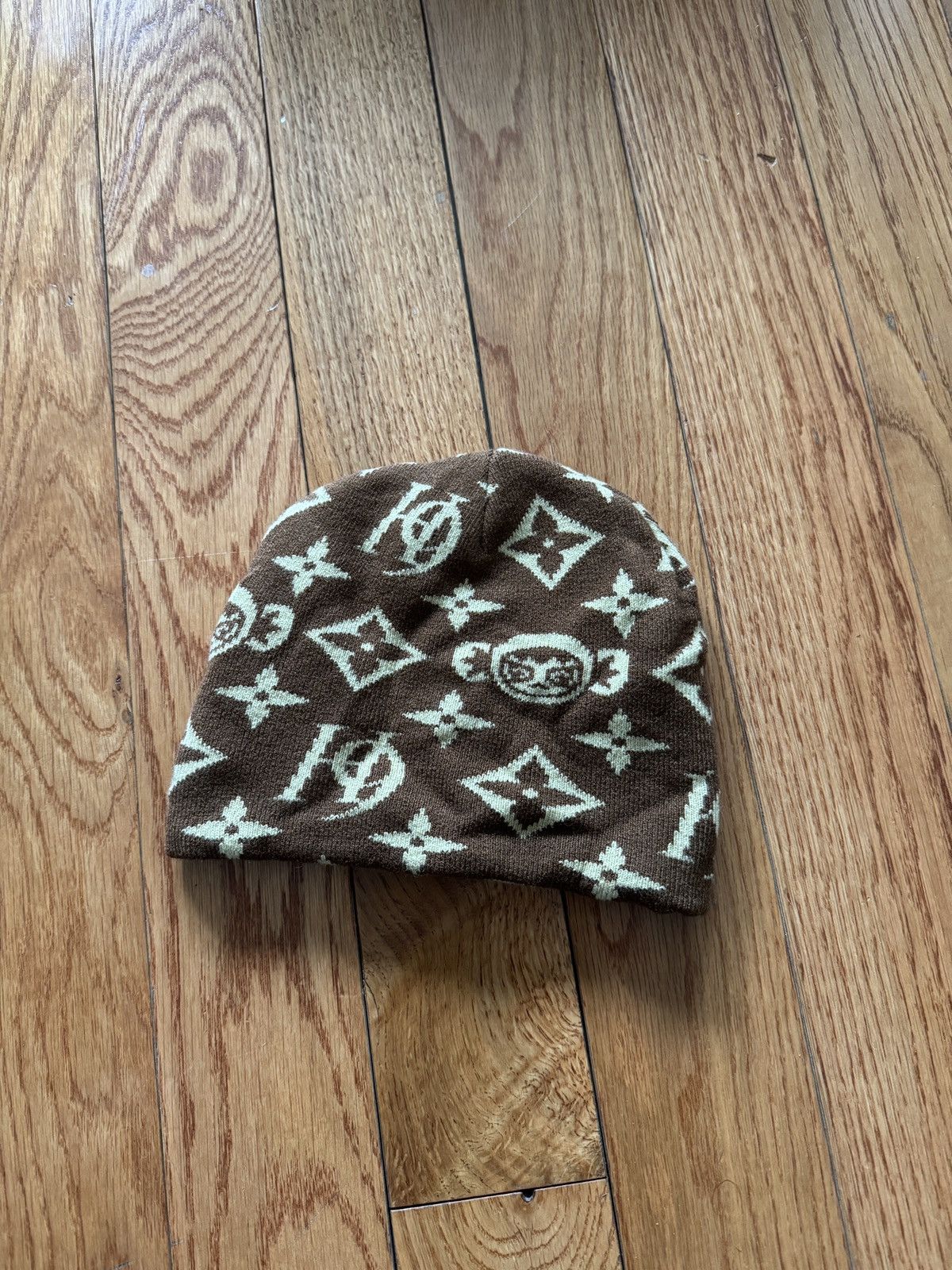 Happy99 Monogram beanie | Grailed