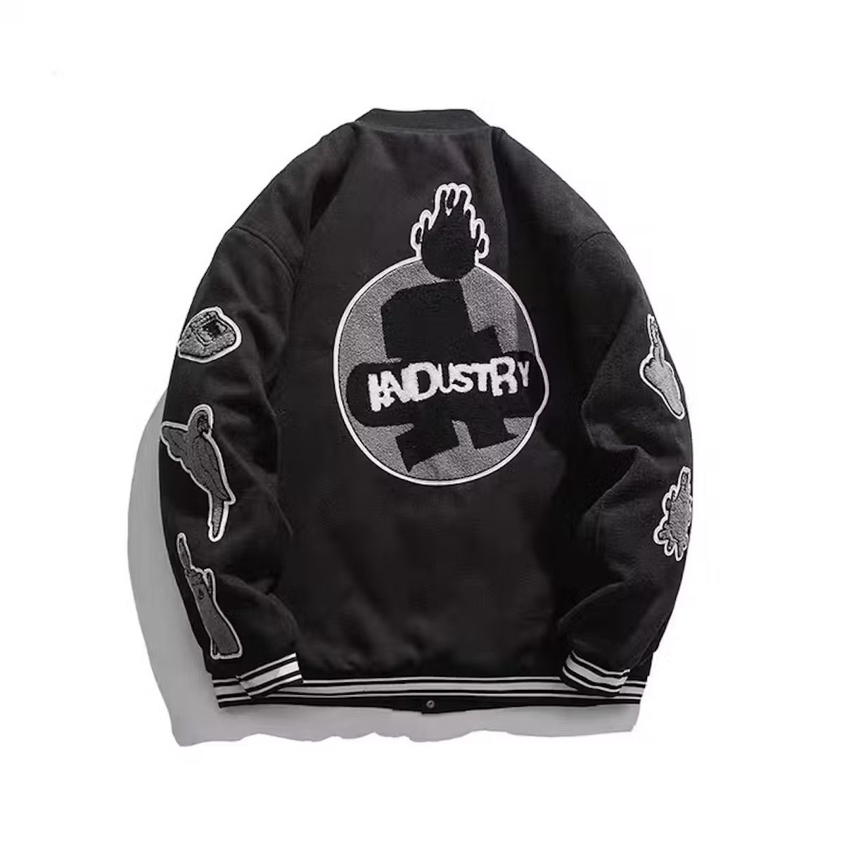 Varsity New Release Funky Design Bomber Jacket Varsity Jacket | Grailed