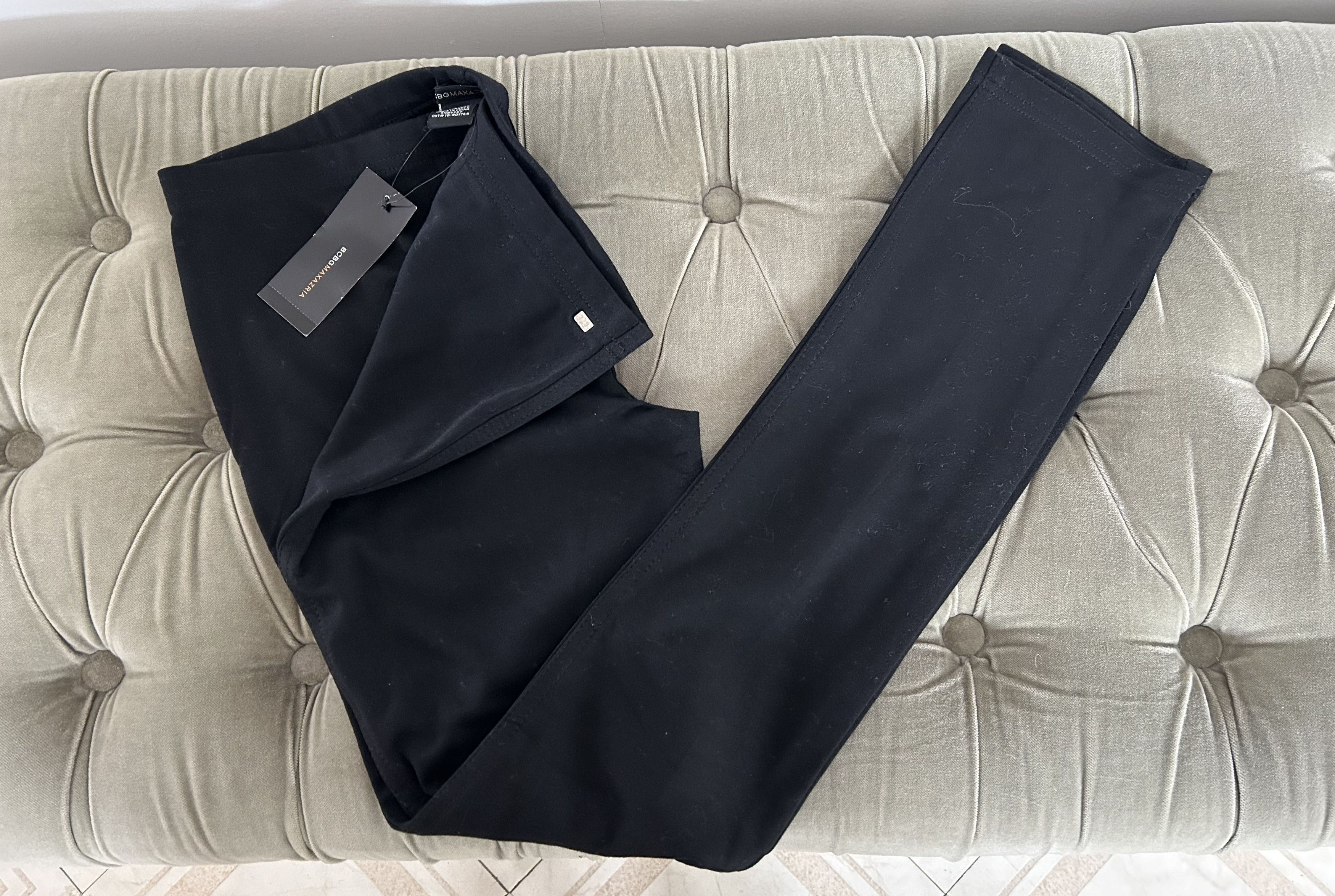 Bcbg Maxazria NWT BCBG Max Azria Black Leggings L Rayon/Nylon/Spandex ...