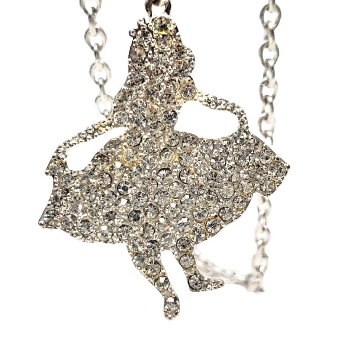 Disney Disney Alice in Wonderland Rhinestone Necklace: Sparkling | Grailed