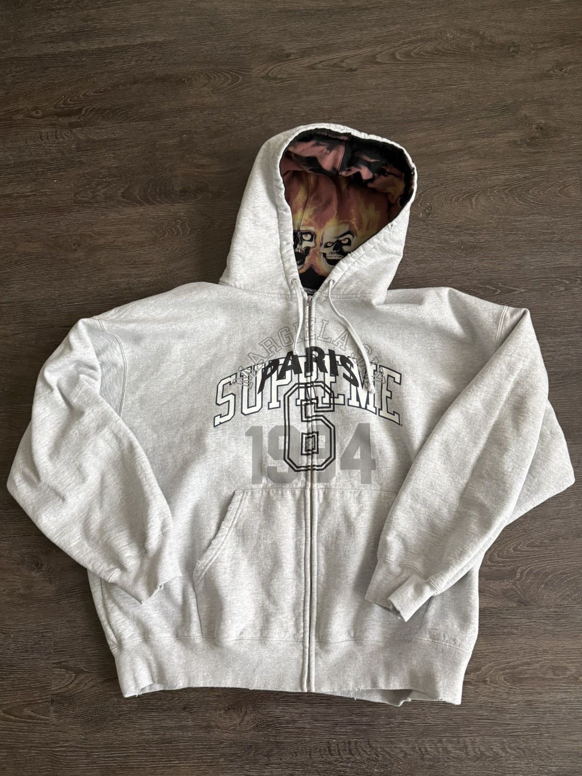 Maison Margiela × Supreme SS24 Supreme MM6 Maison Margiela Zip-Up Hoodie | Grailed