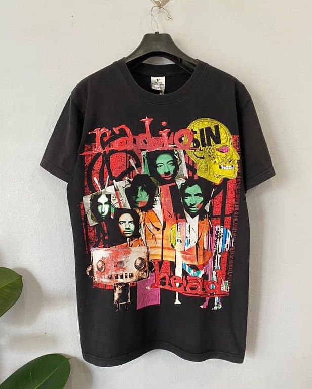 Vintage Radiohead Mexican Bootleg T-shirt Yazbek Rock Band Tee | Grailed