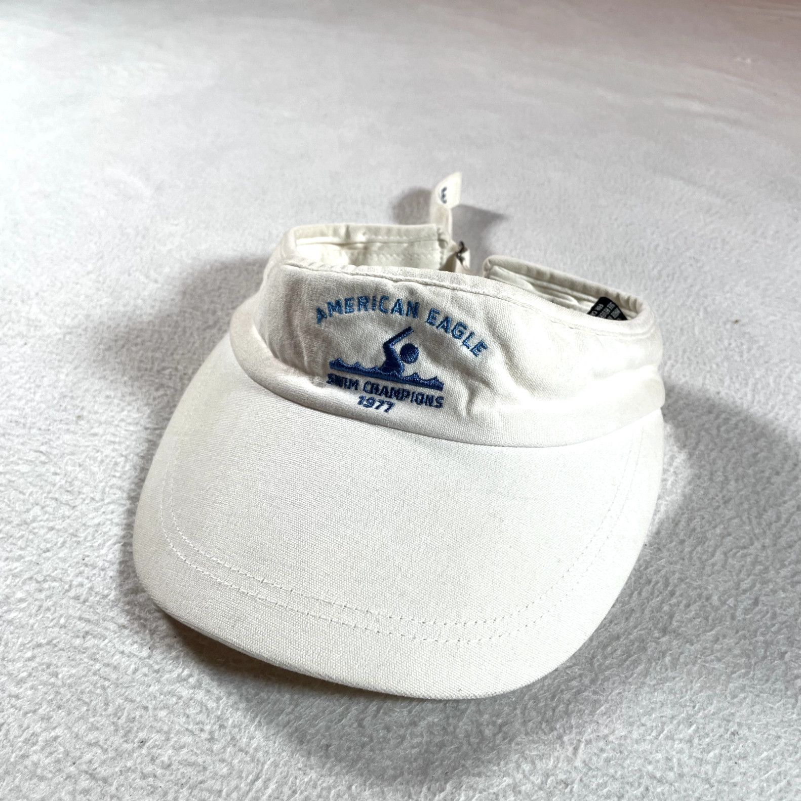 American Eagle Outfitters Vintage American Eagle Visor Hat Mens White ...