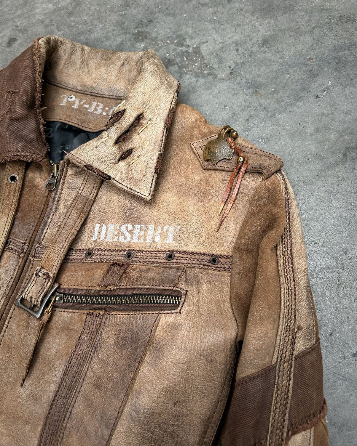 14th Addiction 14th Addiction Desert Rider Jacket | Grailed