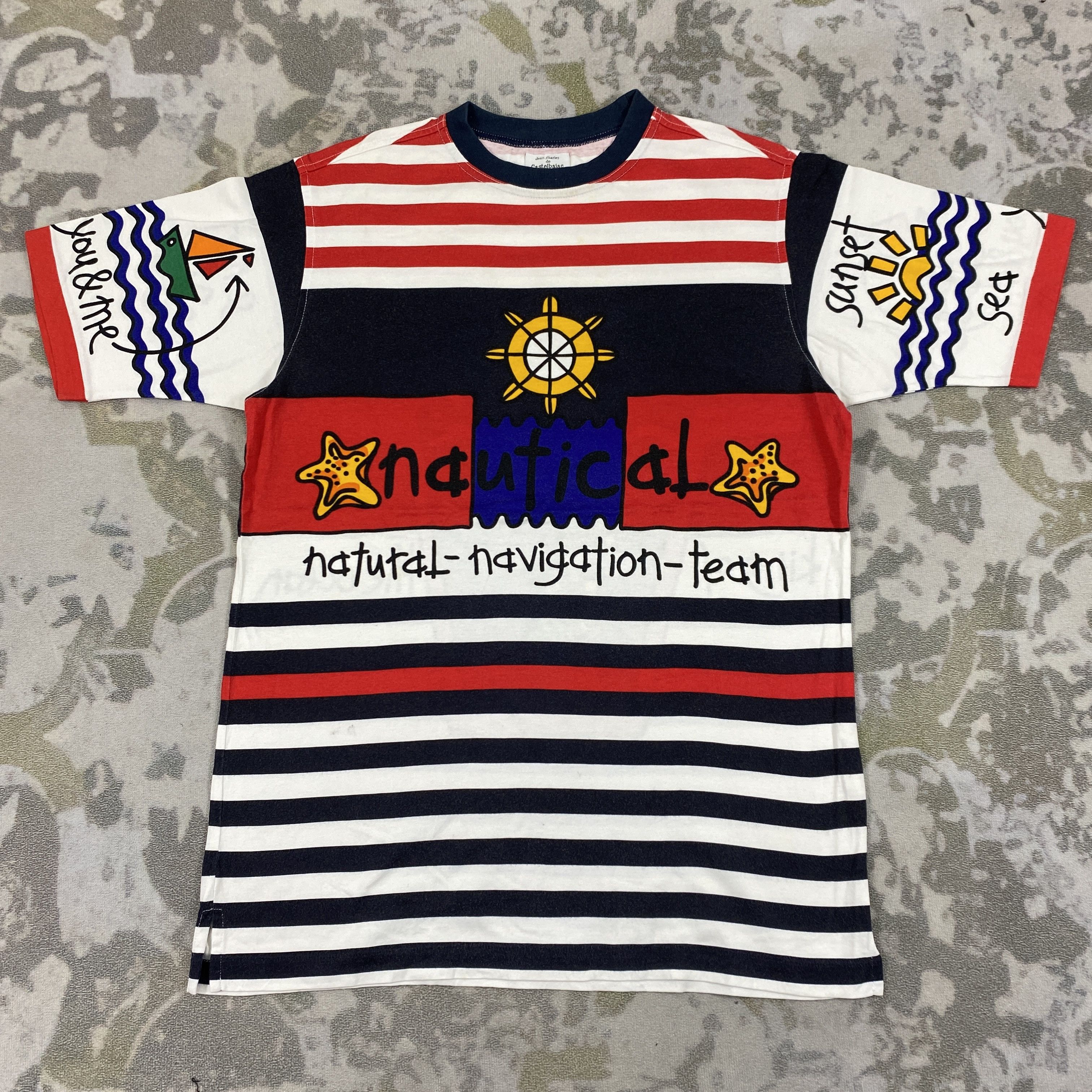Japanese Brand Vintage Jean Charles De Castelbajac Sport Medium Tee ...