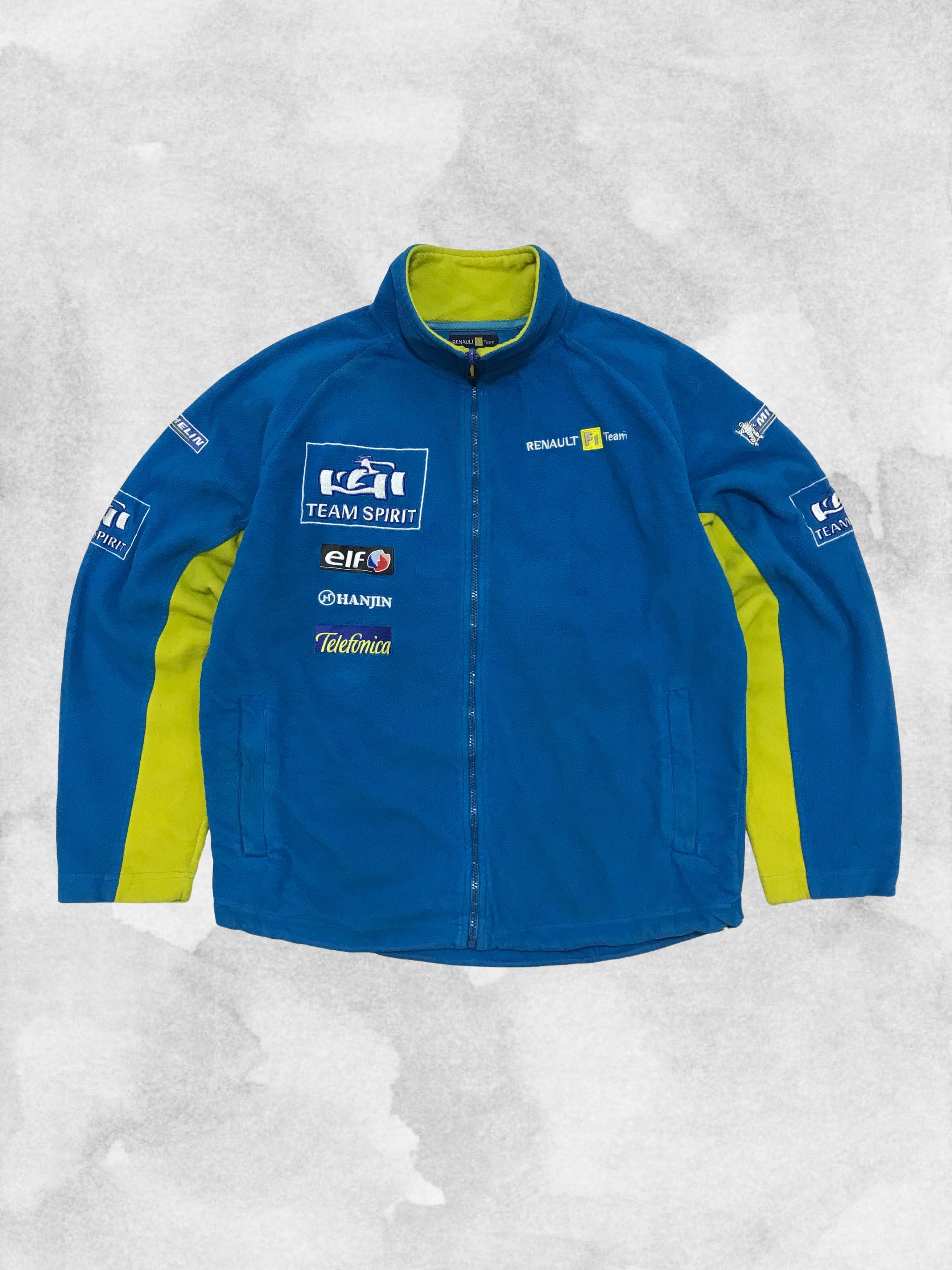 Formula 1 RENAULT F1 Team Spirit Vintage Fleece Jacket Racing Formula ...
