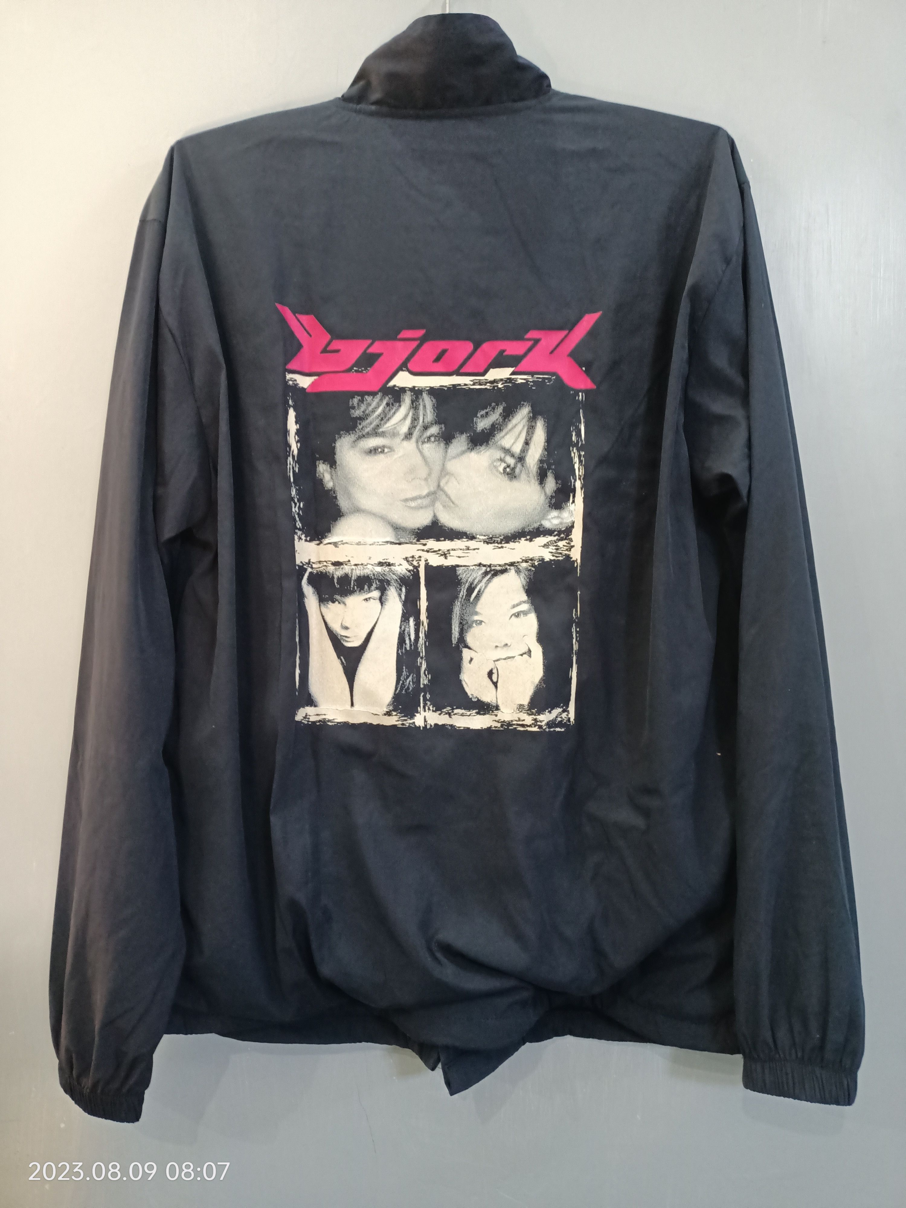 Band Tees × Custom Sweatshirt × Streetwear Bjork Coach Jacket Fan Made ...
