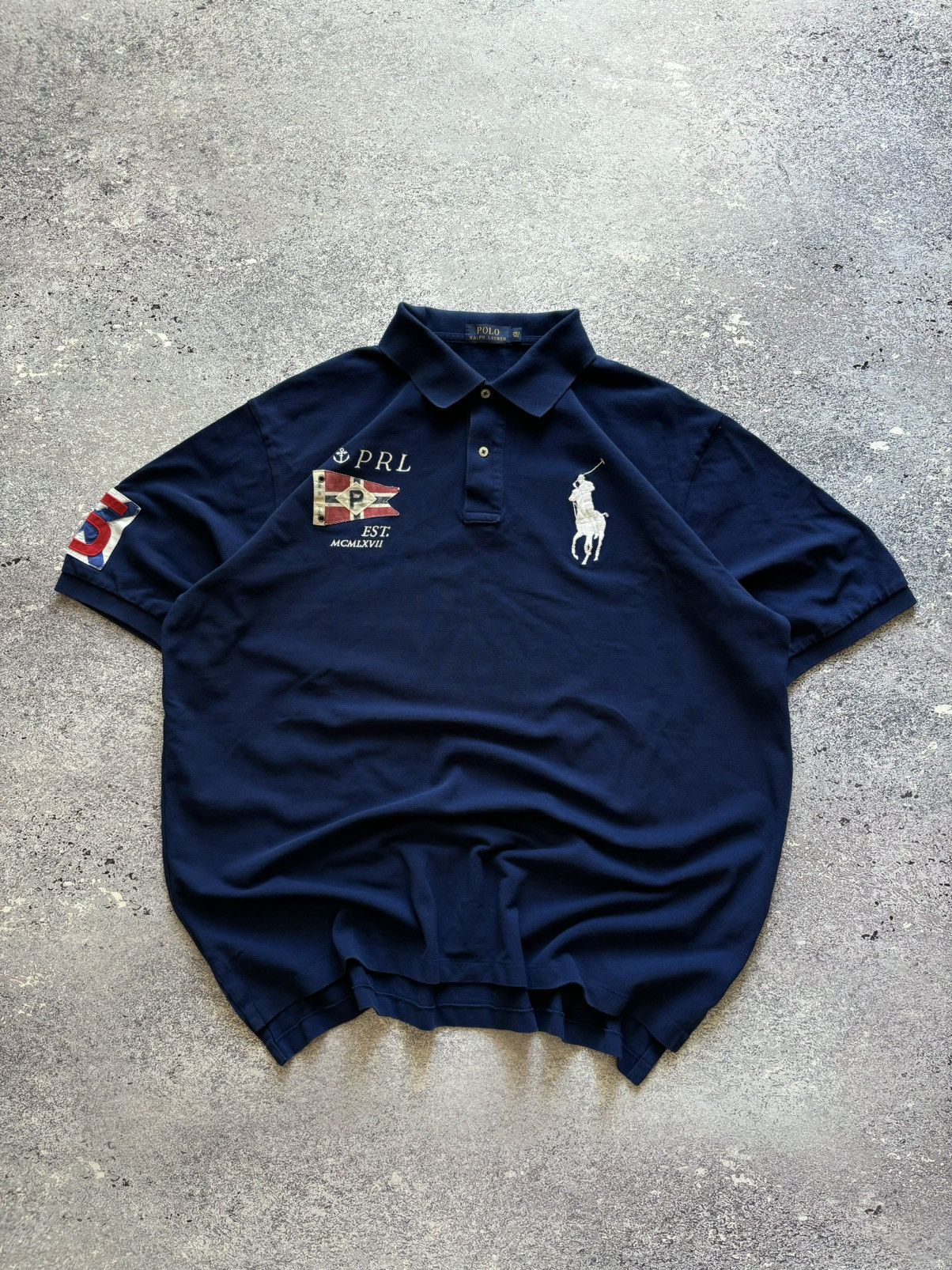 Ralph Lauren Vintage Polo Ralph Lauren Rugby Polo PRL MCMLXVII Club Team | Grailed