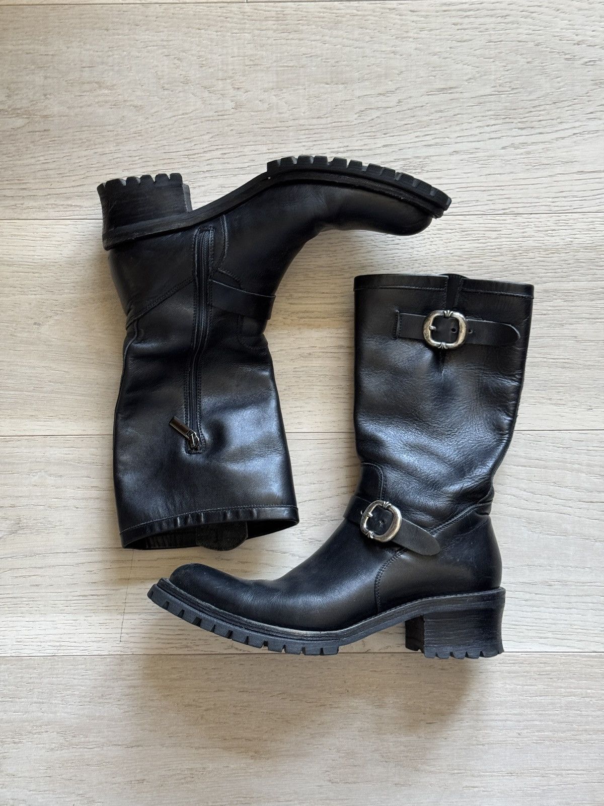 Chrome Hearts Chrome Hearts Gunslinger and Dagger Boots | Grailed