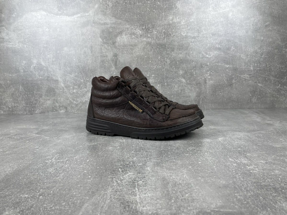 Avant Garde × Mephisto × Vintage MEPHISTO Trampoline Brown Leather Y2K ...
