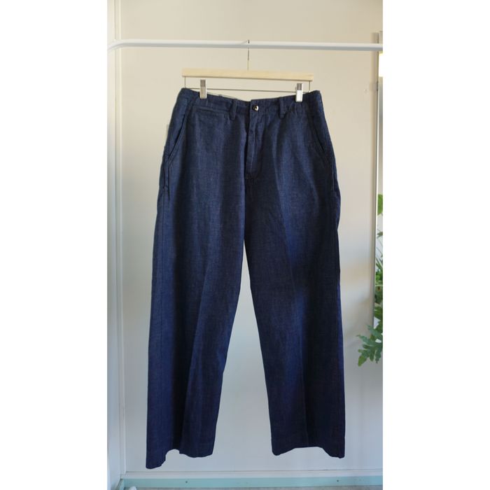 Beams Plus MIL Trousers Denim | Grailed