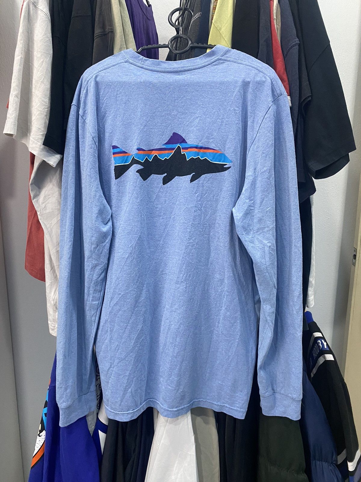 Patagonia Patagonia Fishing logo tee | Grailed