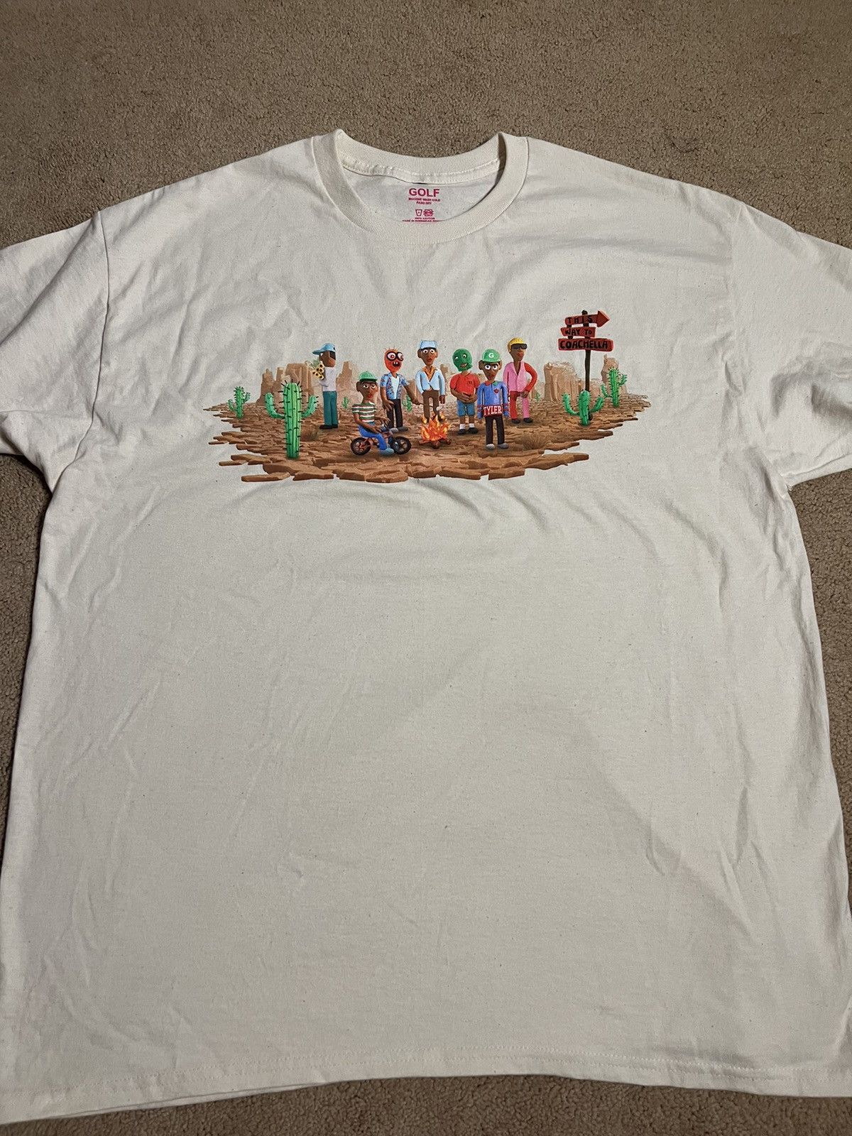 Coachella × Golf Wang × Tyler The Creator Tuler the Creator Coachella ...