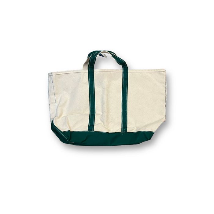 Vintage 90's LL Bean Boat and Tote XL Canvas Bag | Grailed