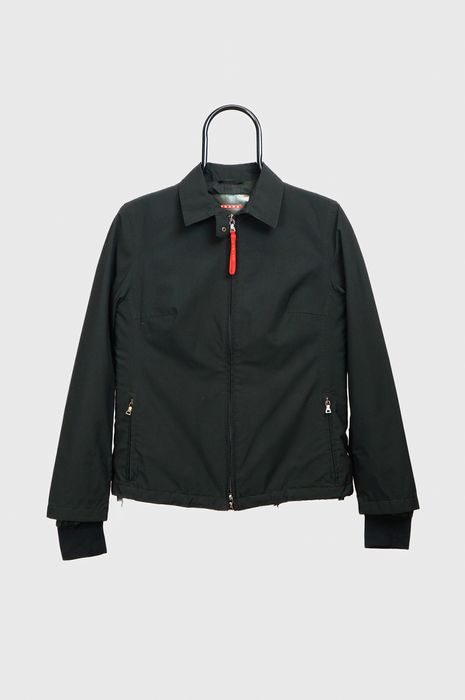 Prada PRADA Gore Tex Black Nylon 42 Jacket Art.280312 Mat.JZA | Grailed