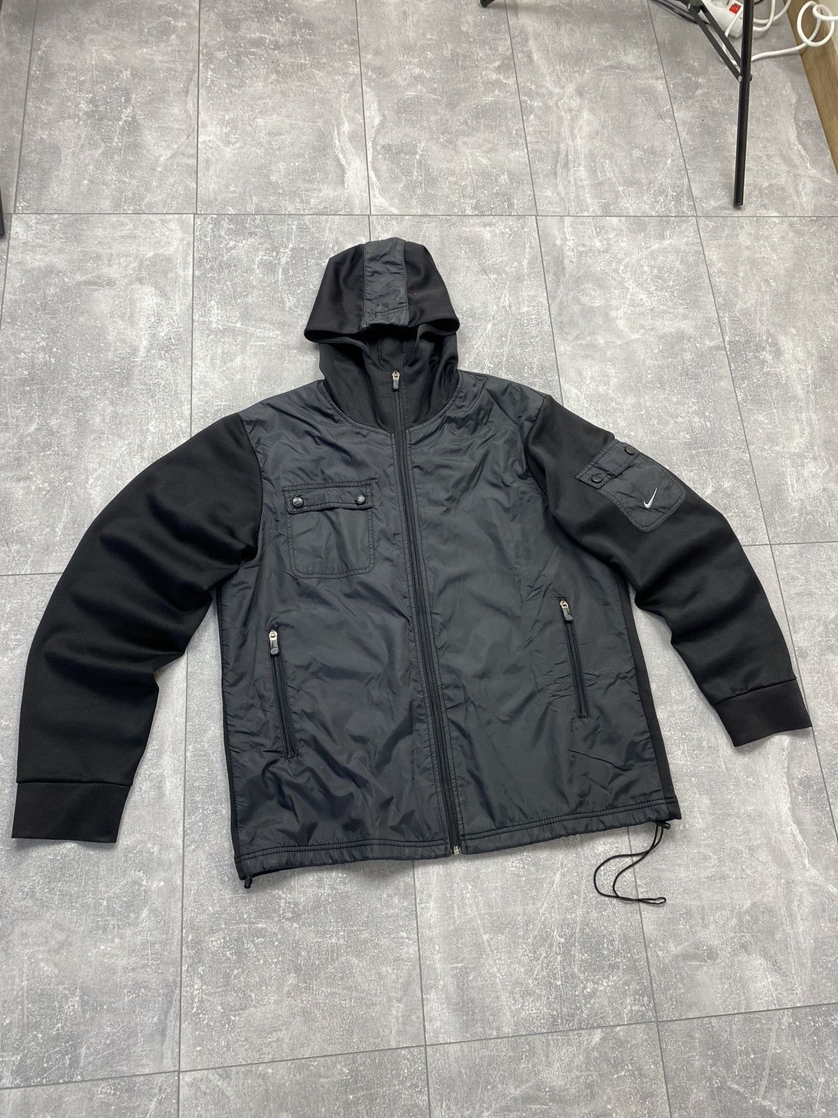 Nike × Streetwear × Vintage Vintage Nike Y2K Zip Up Hoodie | Grailed