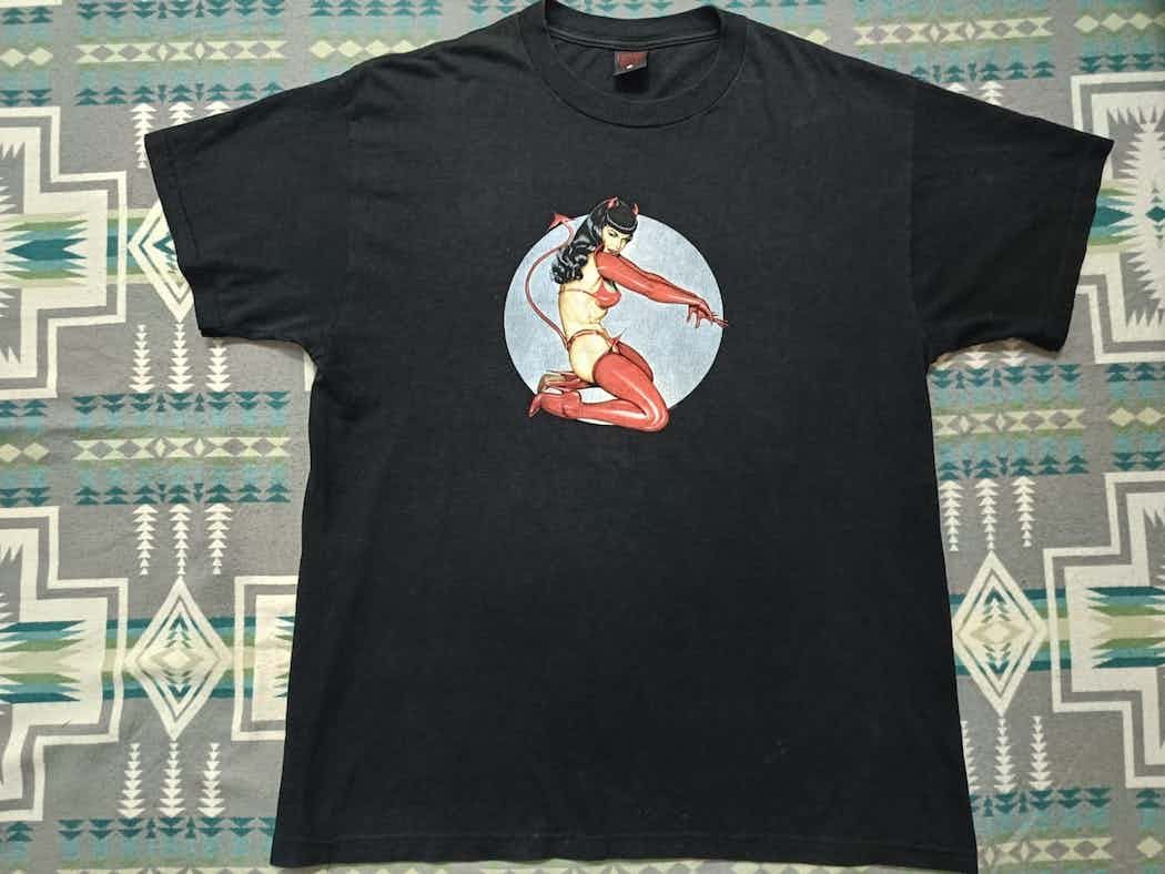 Vintage 🔥🔥 Rare Vintage 90s Fashion Victim Olivia Tee Grailed