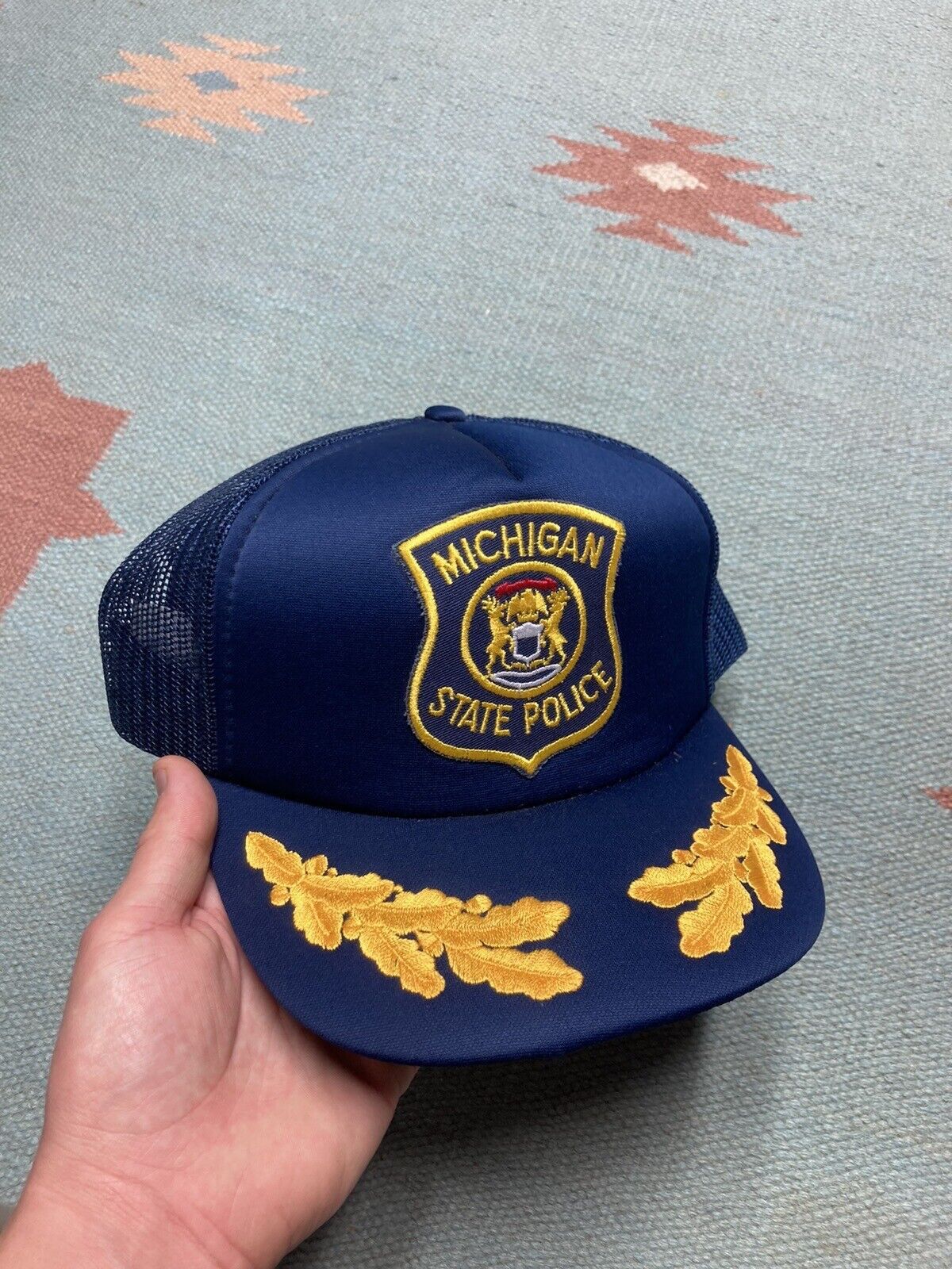 Streetwear × Trucker Hat × Vintage Vintage trucker hat michigan state ...