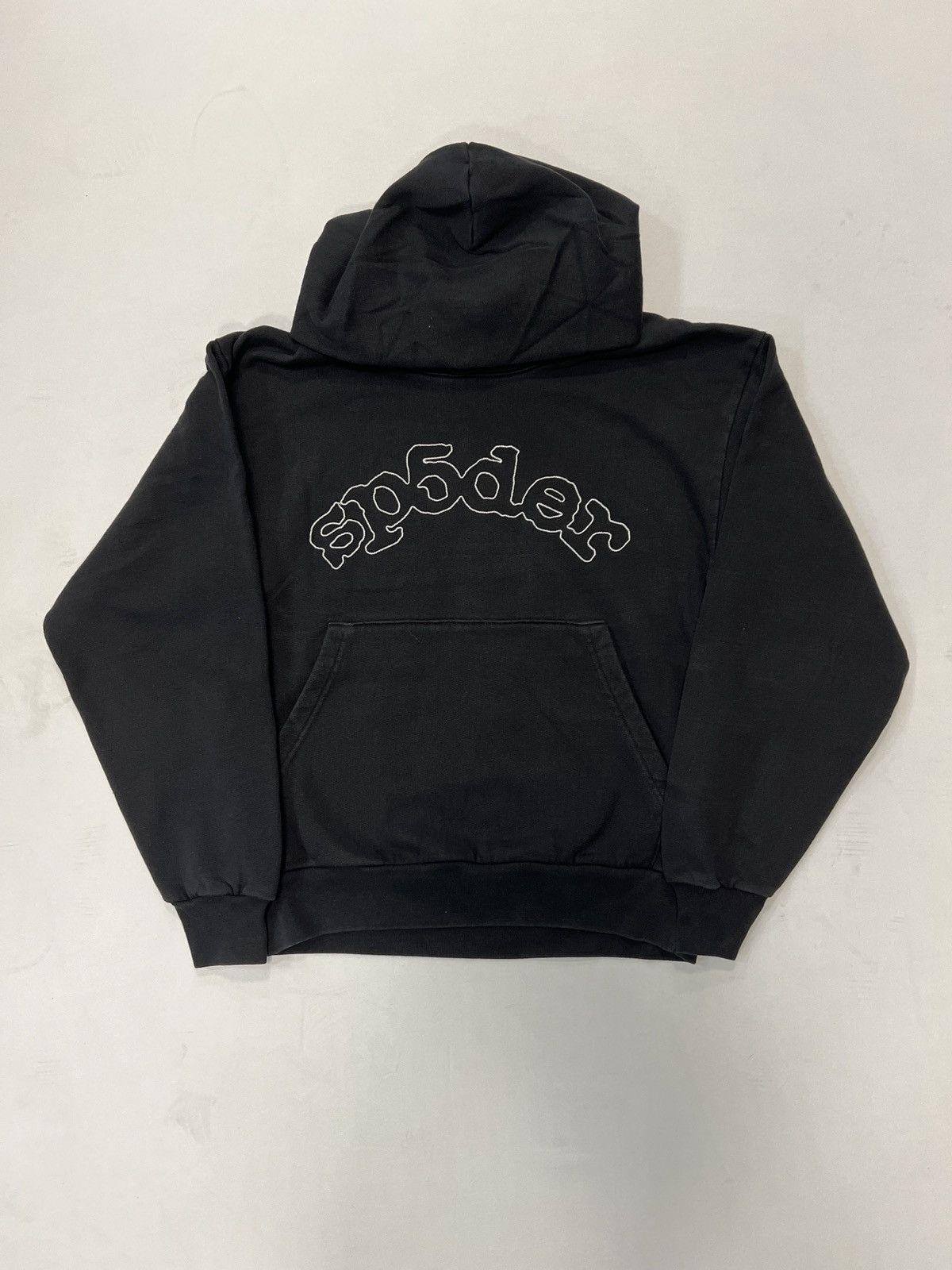 Spider Worldwide Spider OG Logo Black Hoodie | Grailed