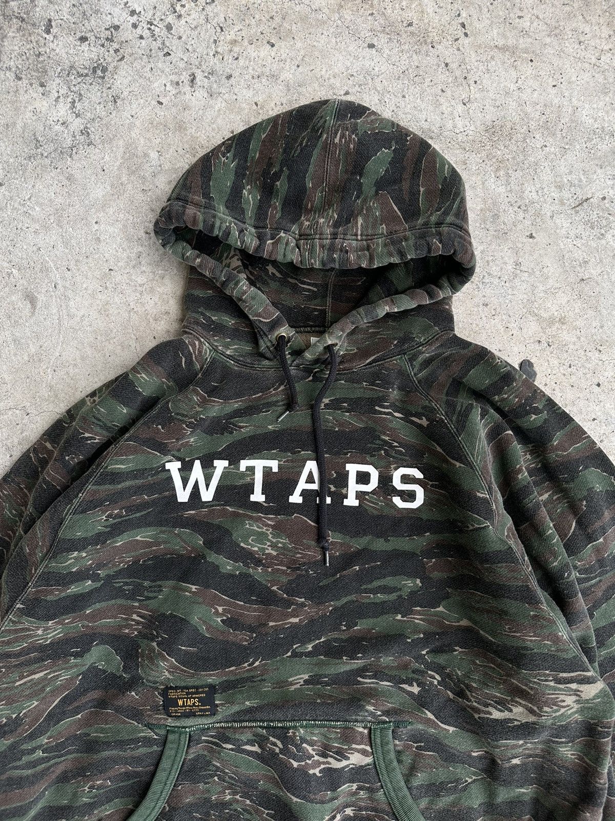 Wtaps WTAPS Camo Tiger Stripe Hoodie | Grailed