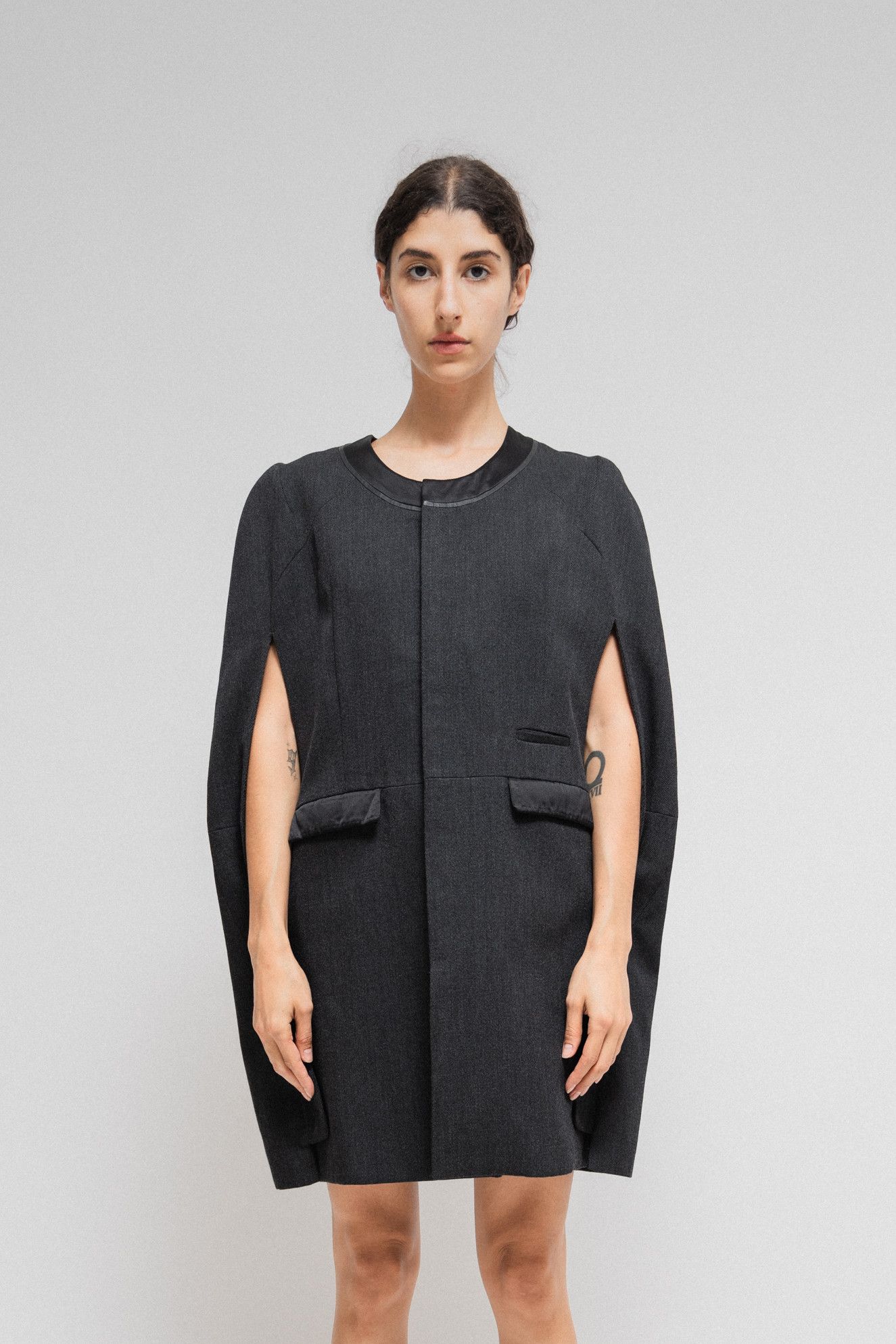 Undercover FW09 "Earmuff Maniac" Windstopper transformable wool cape ...