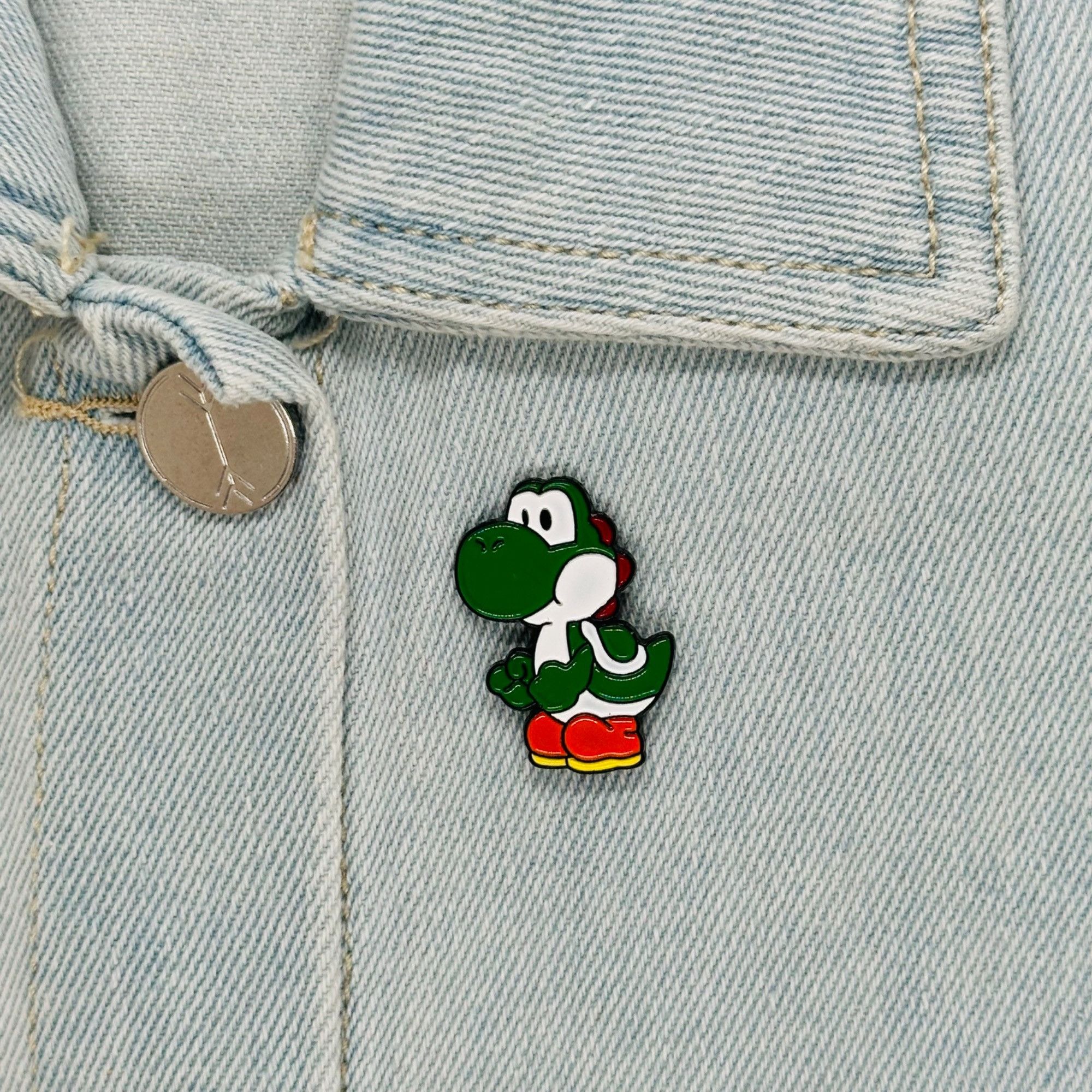 Other Cartoon Super Mario Dinosaur Brooch Yoshi Turtle Enamel Pin | Grailed