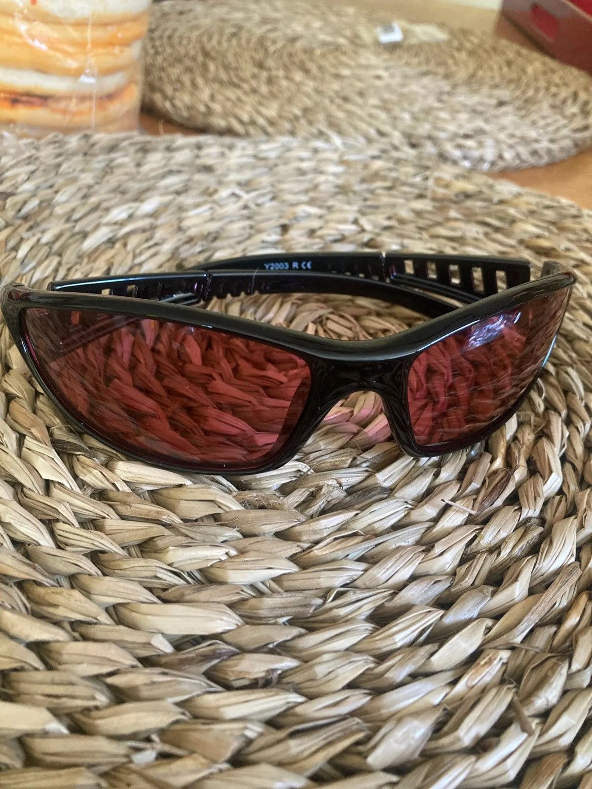 Electric Visual Sunglasses Y2K Red Lens Sunglasses | Grailed