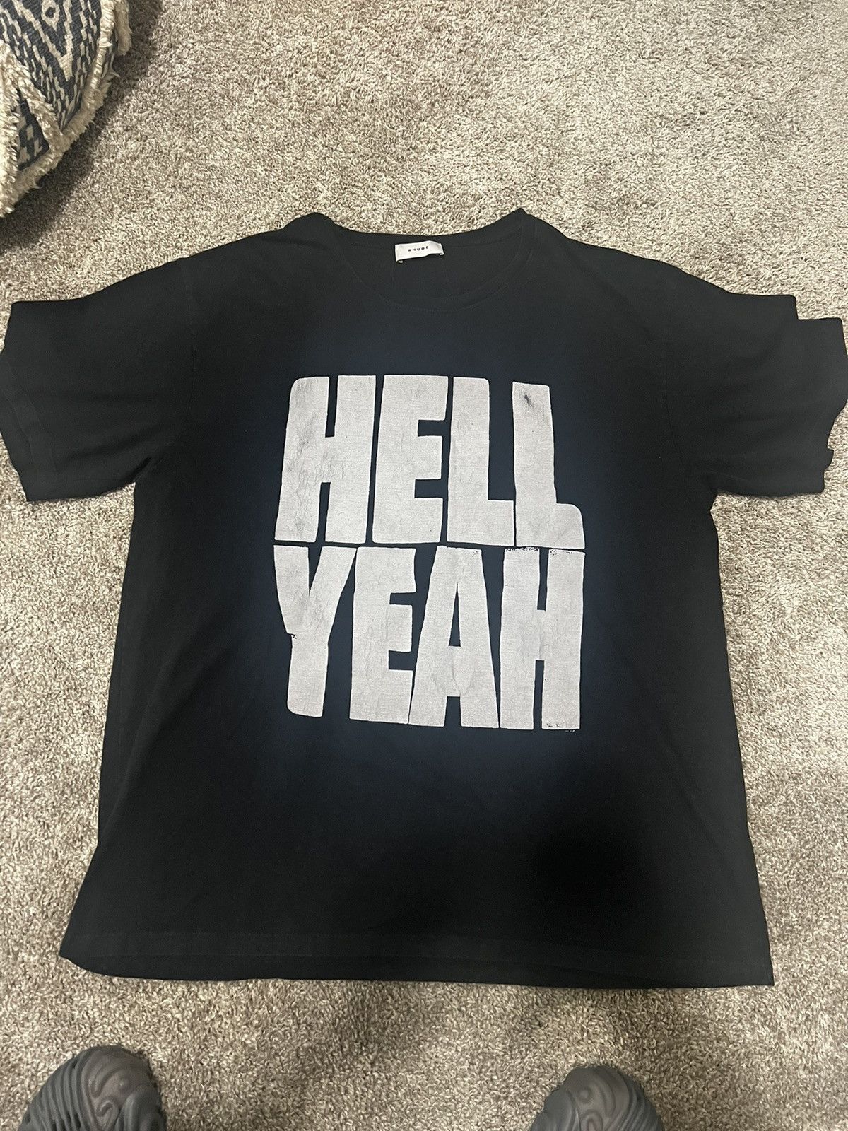 Rhude Rhude “Hell Yeah” Tee | Grailed